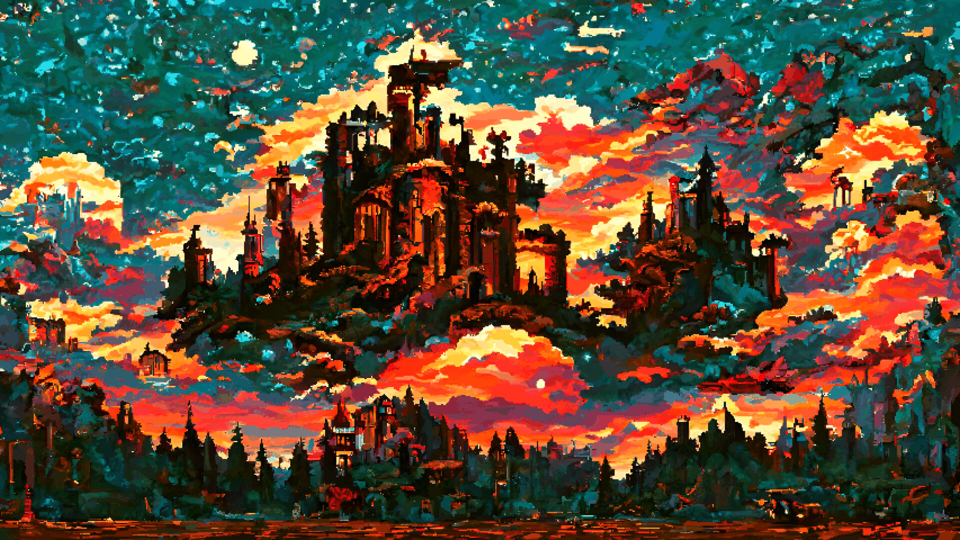 seedmole - Fantasy Castle Collection [Pixel Art Diffusion]