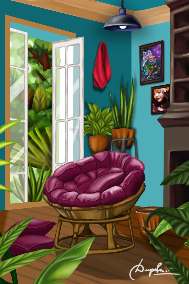 ArtStation - Evening Peace