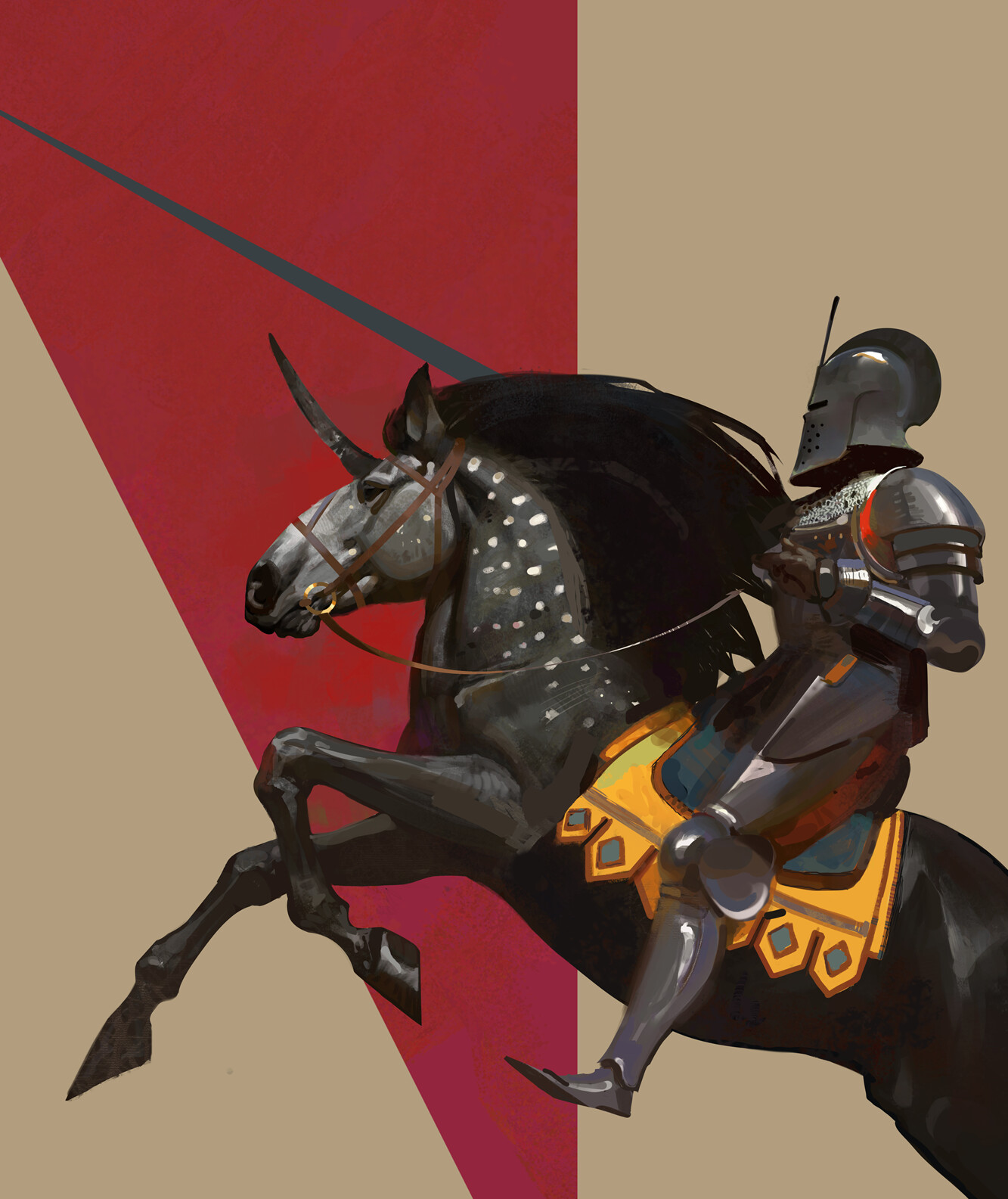 ArtStation - Unicorn rider