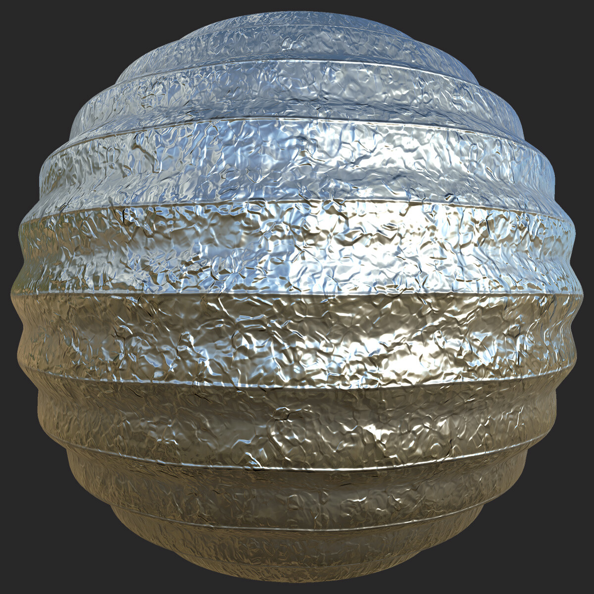 TextureCan - Flexible Metal Duct (FREE PBR Texture)