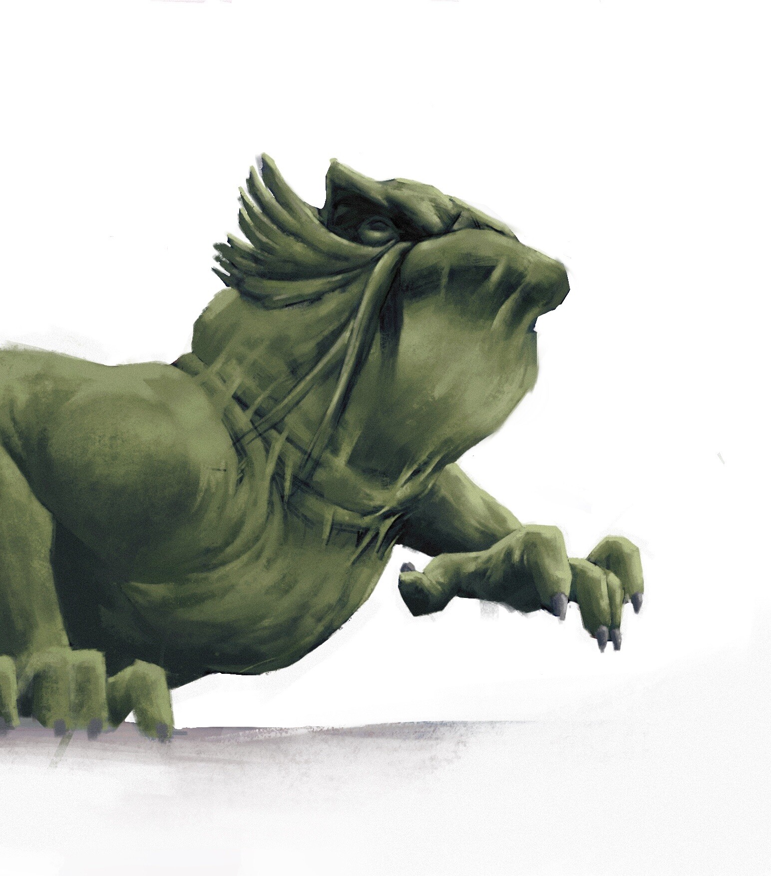 ArtStation - Giant lizard!