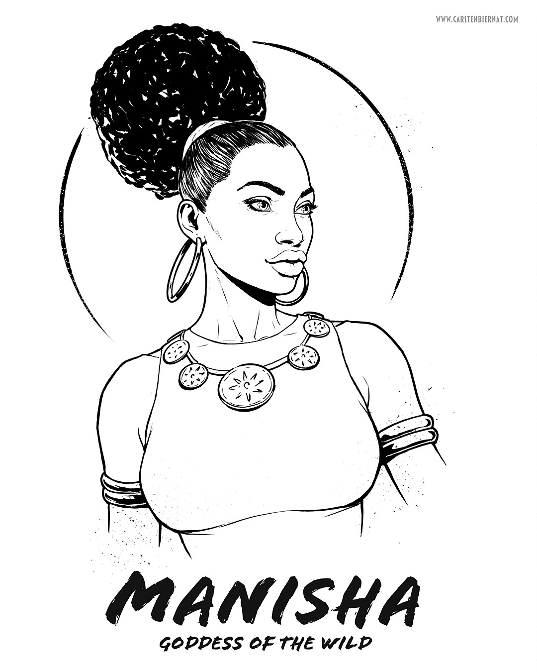 Carsten Biernat - MANISHA-Artwork