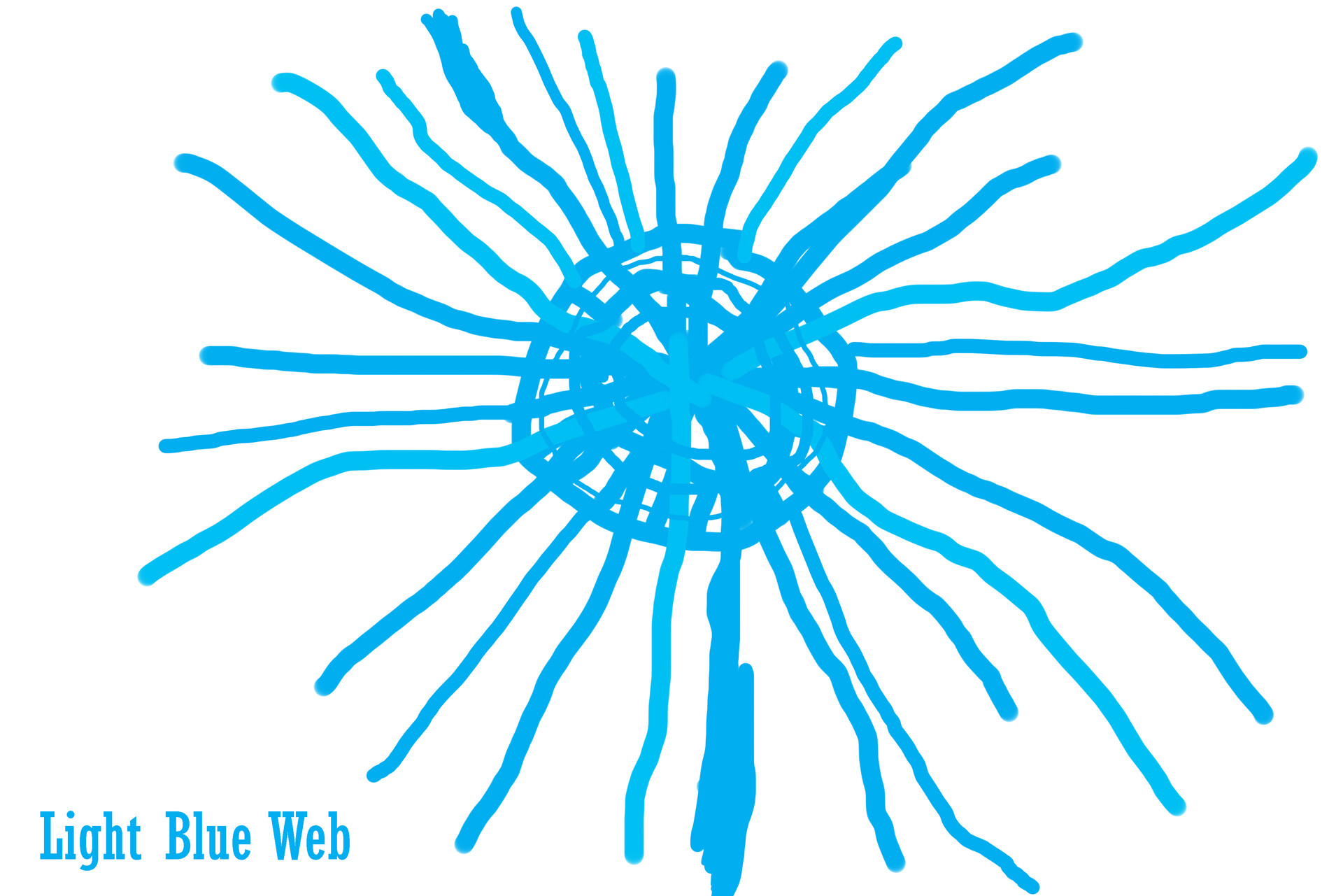 ArtStation - Light Blue Web