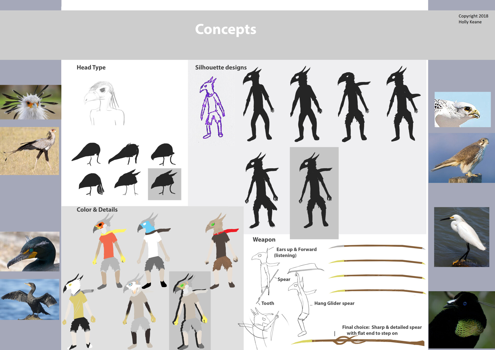 ArtStation - Birdman Model Sheets