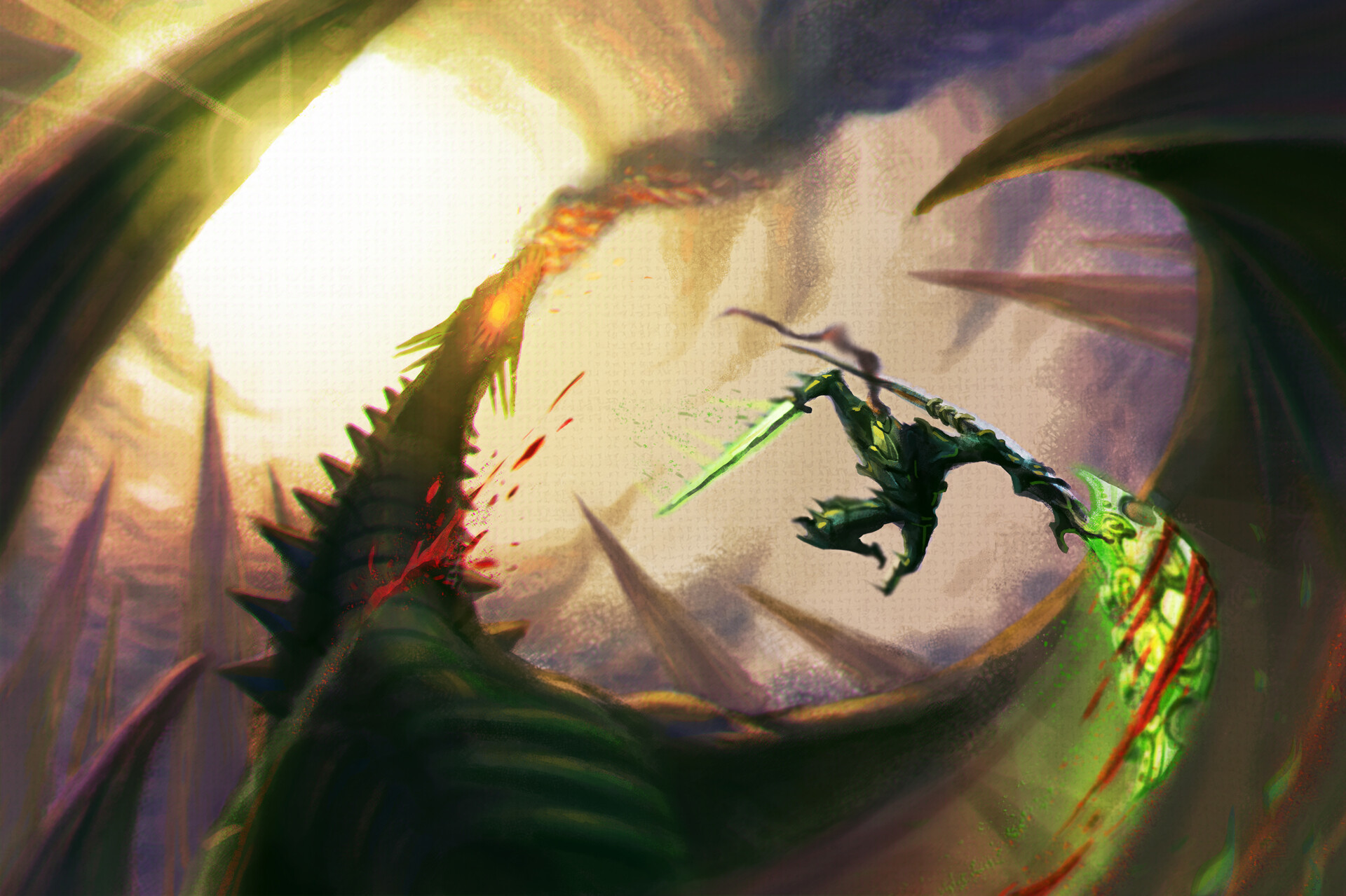 ArtStation - Dragon Slayer