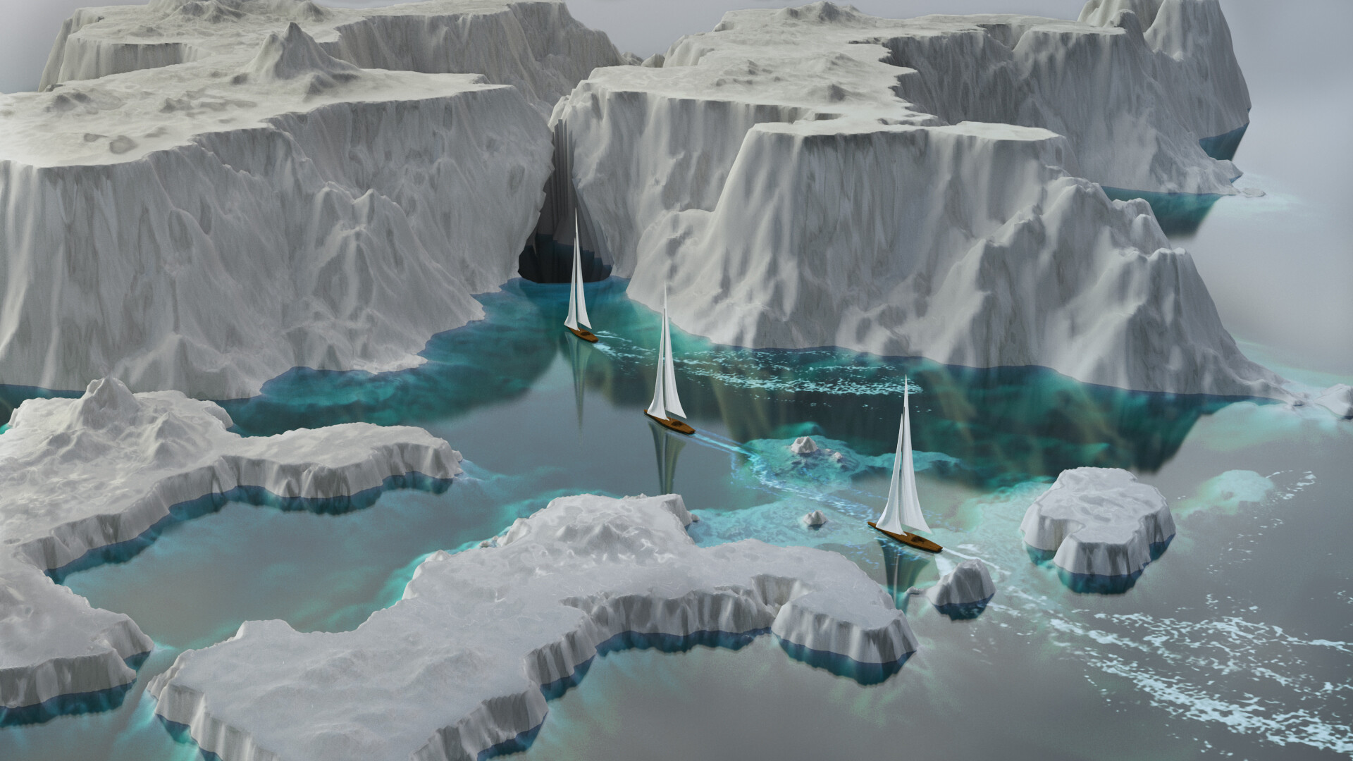 ArtStation - ICE_LAND