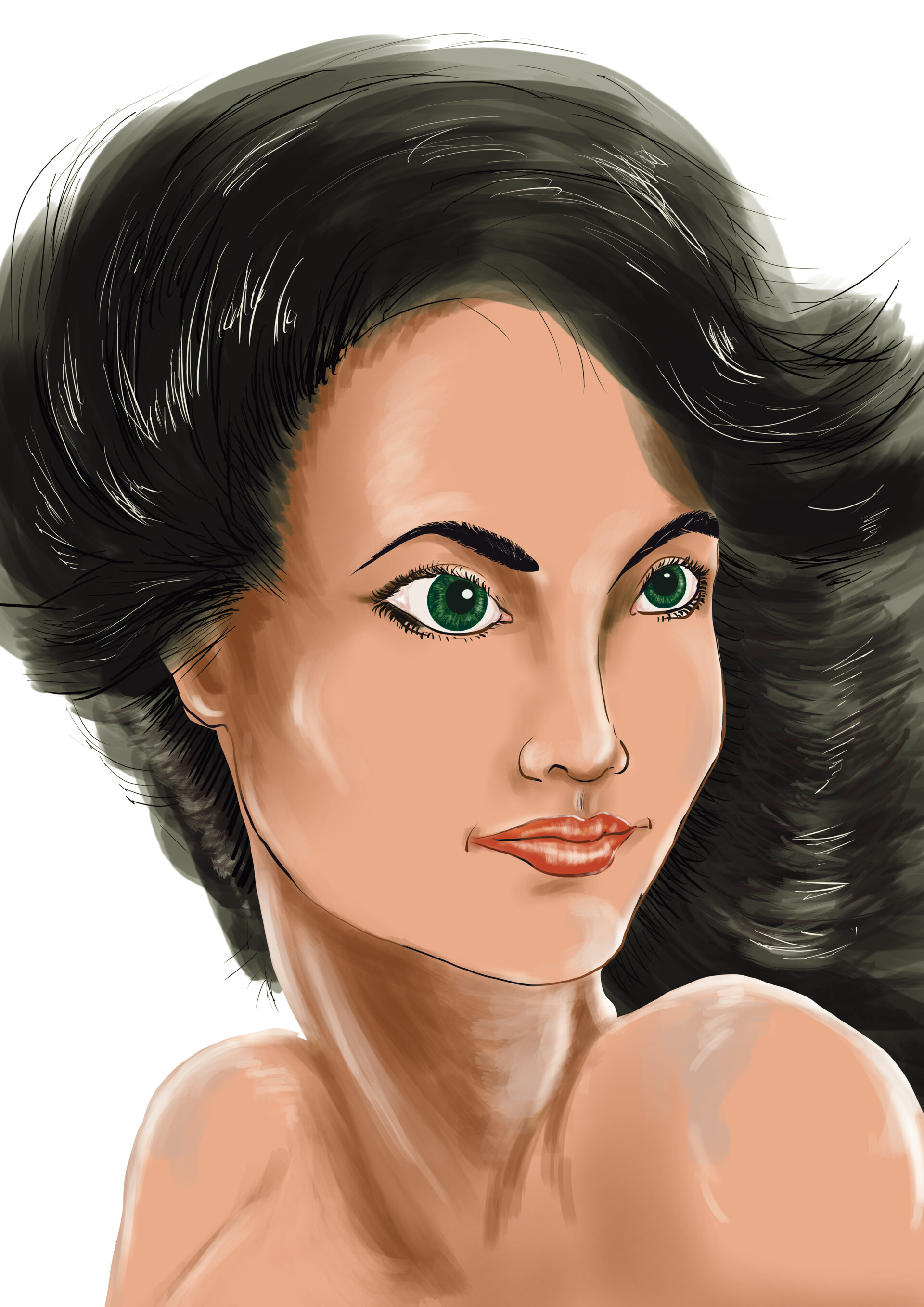 ArtStation - beautiful girl portret