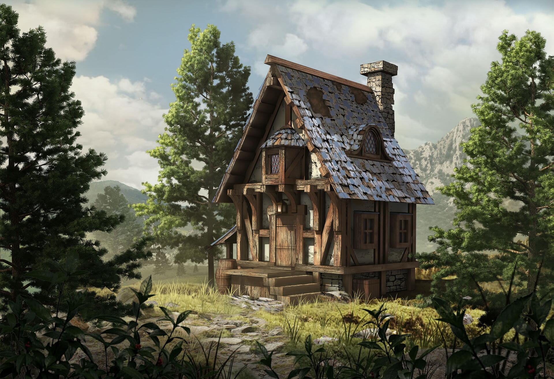 ArtStation - SEM 5 Environment Design (3D modeling)