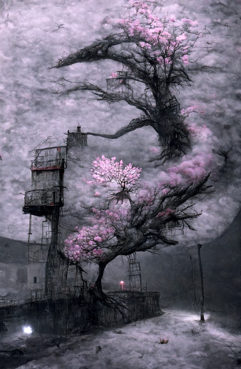 Marc Aaron Fournier - Scary Sakura Trees