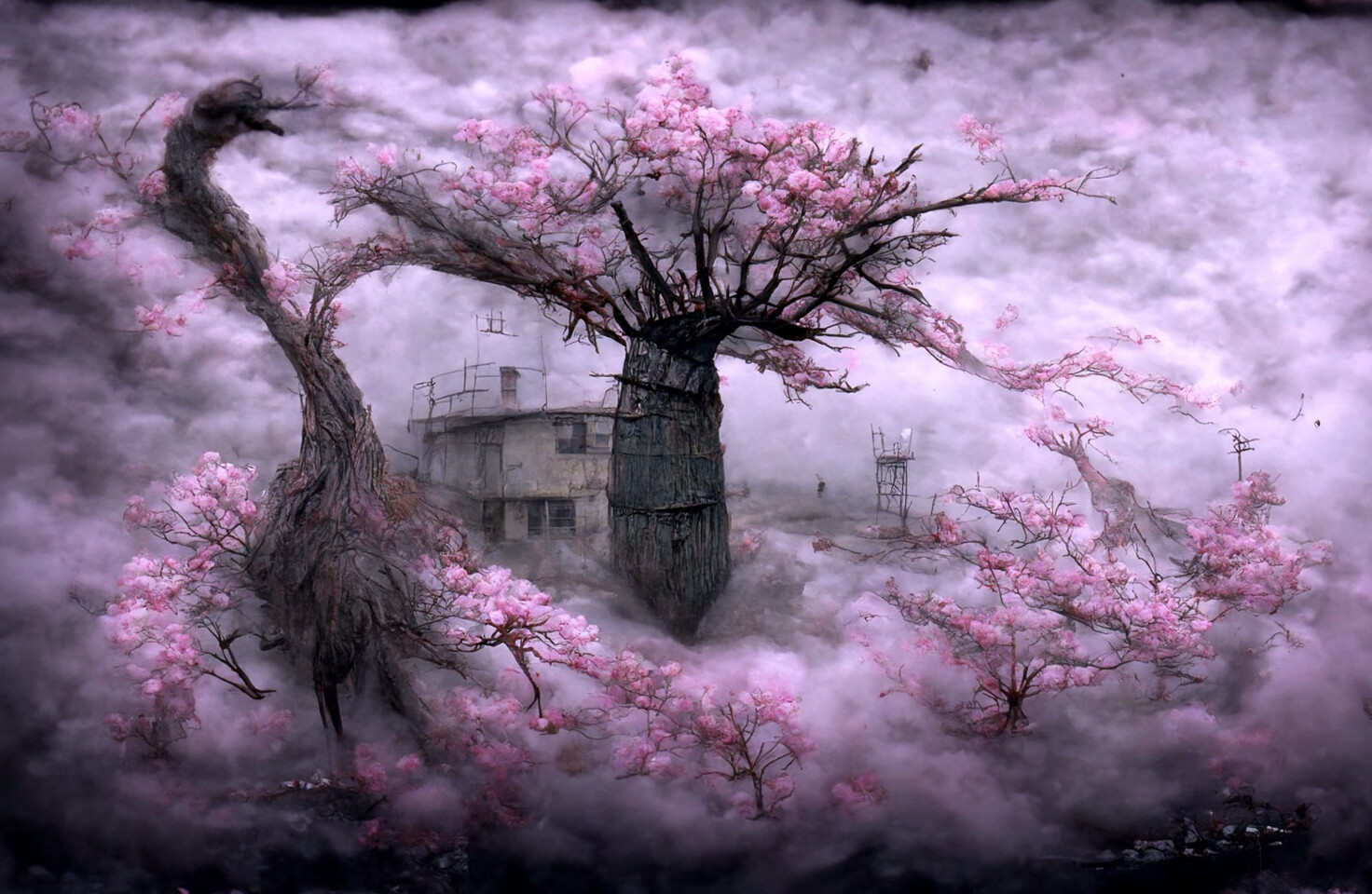 Marc Aaron Fournier - Scary Sakura Trees