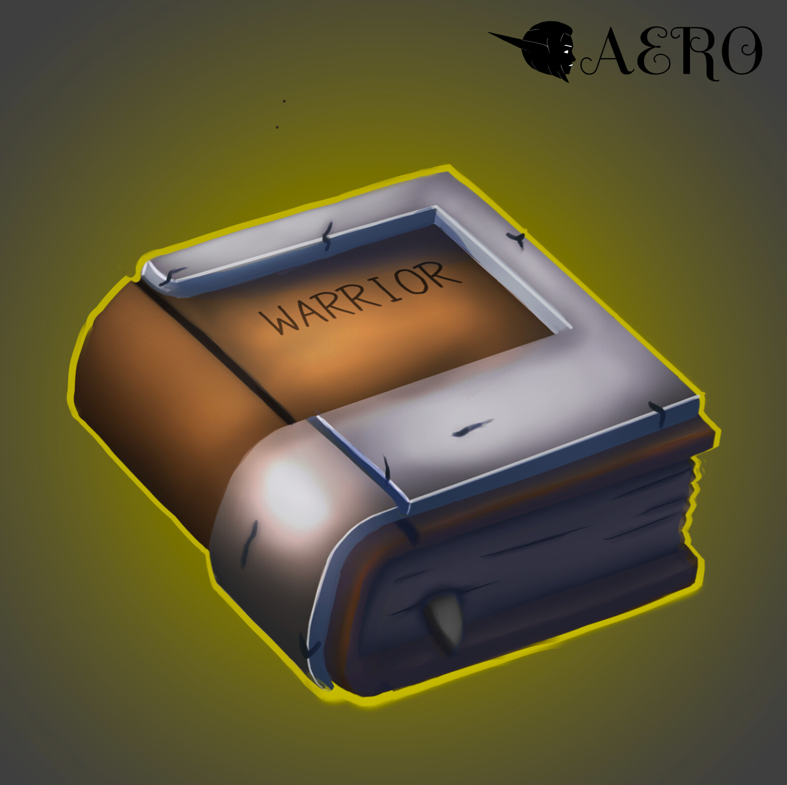 ArtStation - Skill book - warrior
