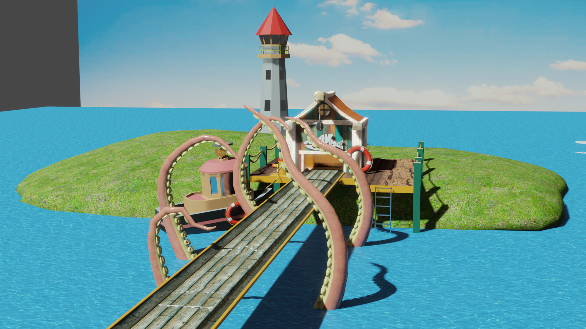 Alexey Stepanov - Island location