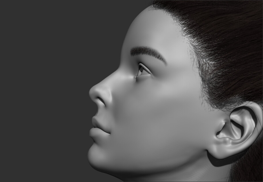 ArtStation - Thinking woman