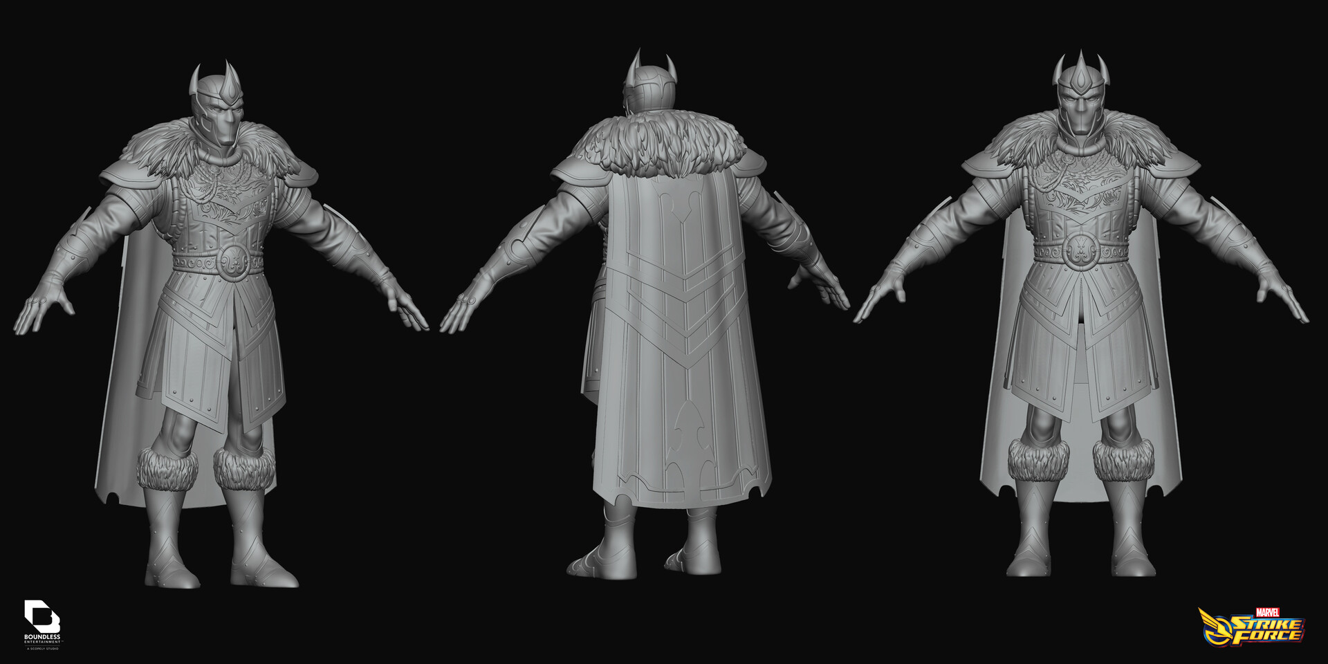 Jonathan Flanders - Marvel Strike Force - Baron Zemo Winter Regent