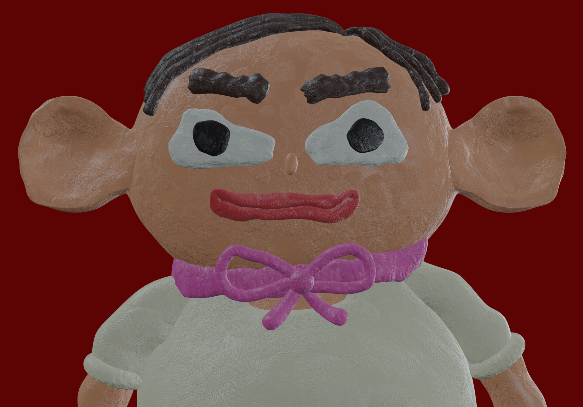 ArtStation - ugly cartoon character