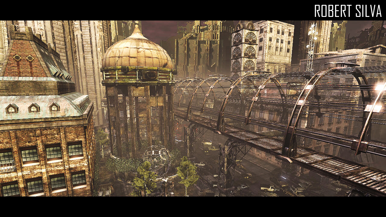 ArtStation - Big City Traffic Jam