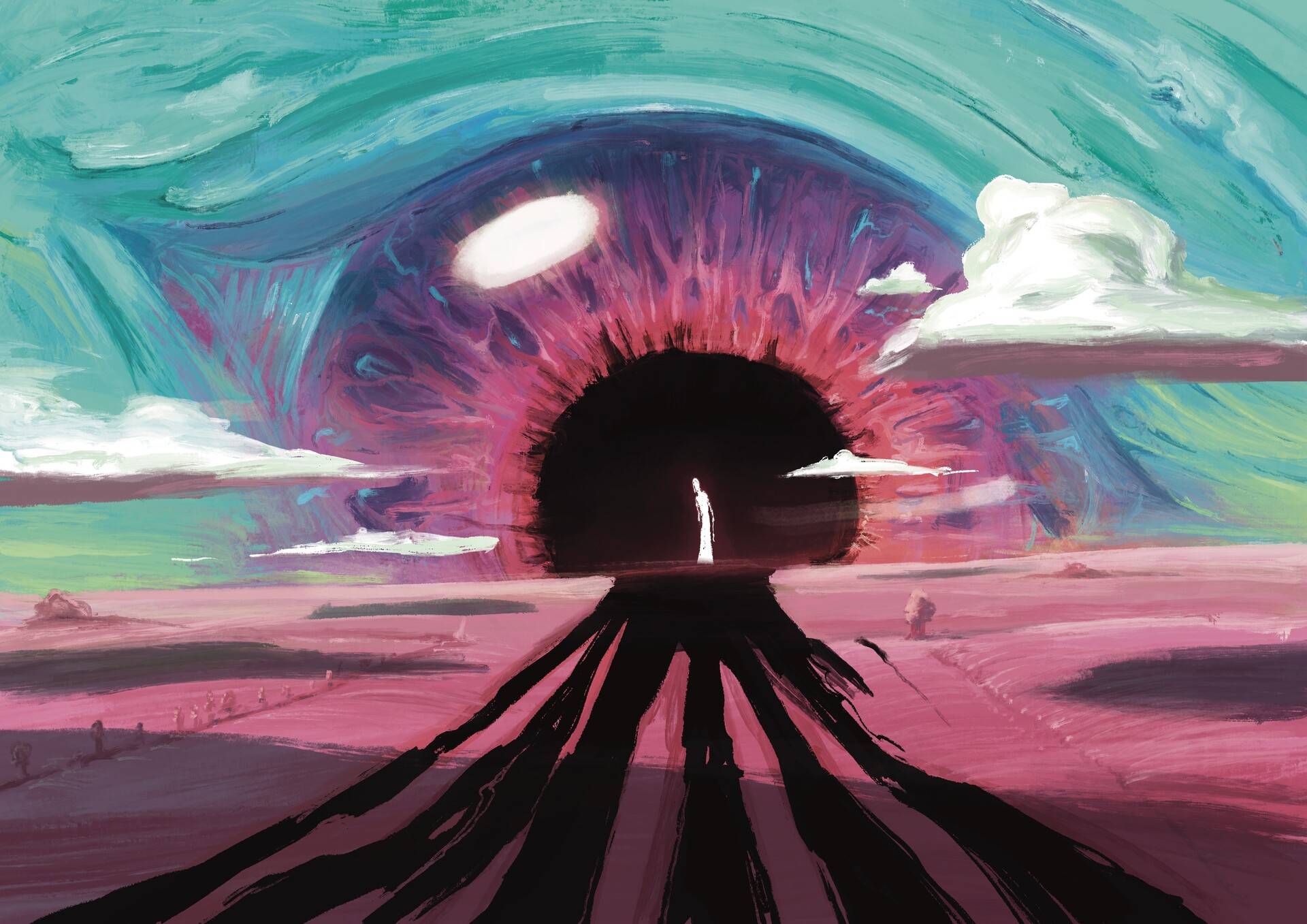 ArtStation - Nightmare eye