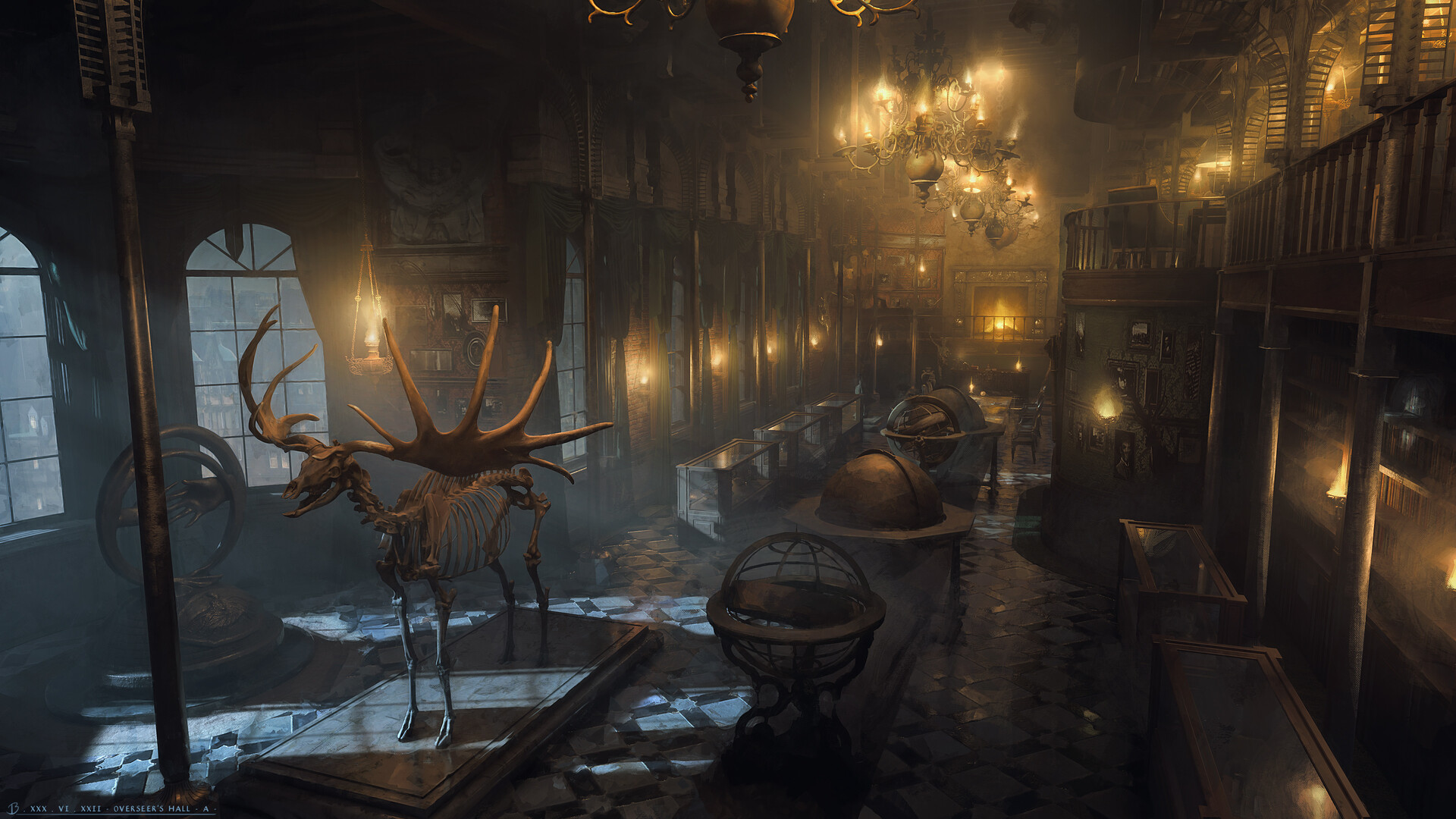 ArtStation - Overseer's hall