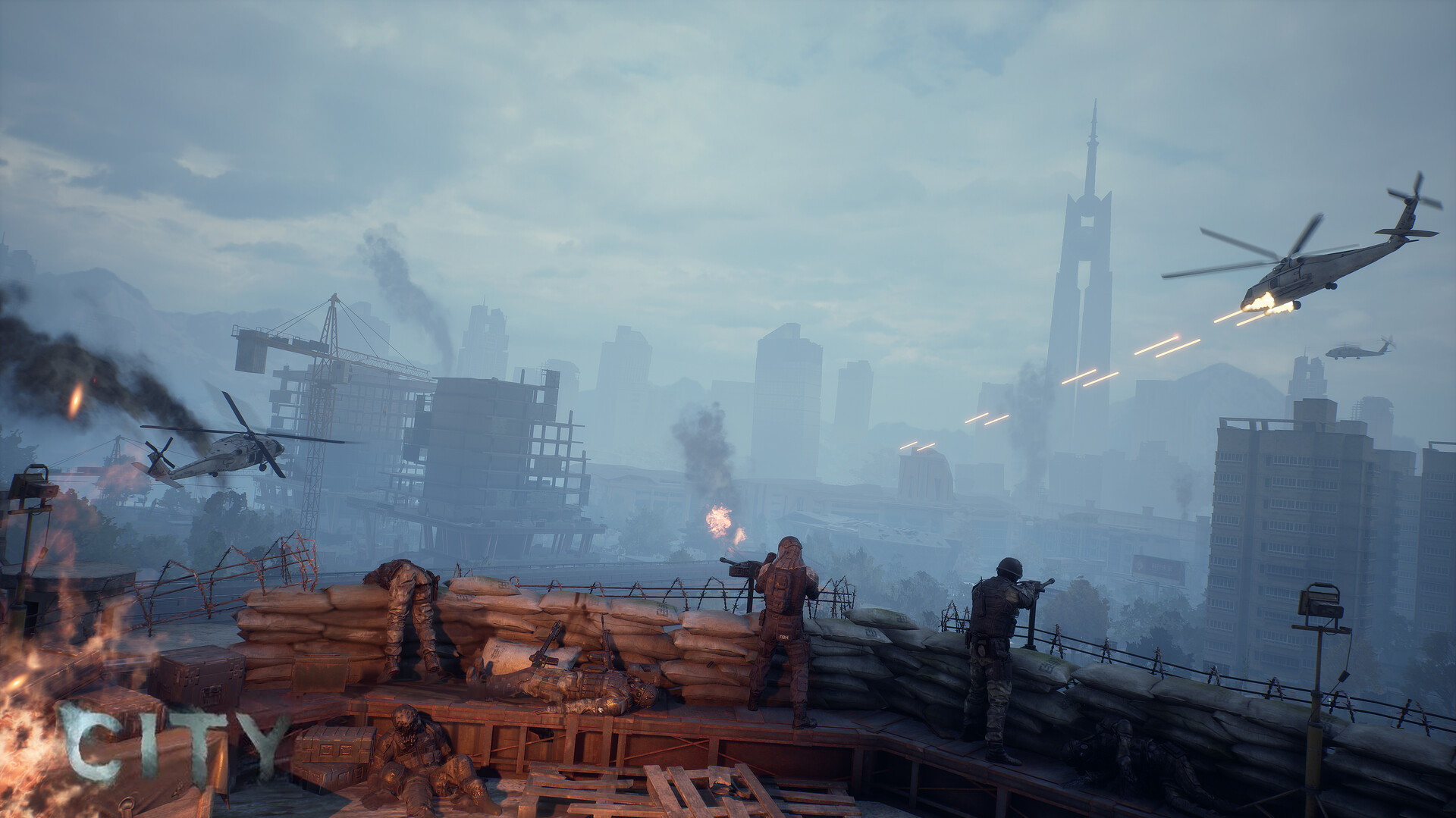 ArtStation - 【Fading city】