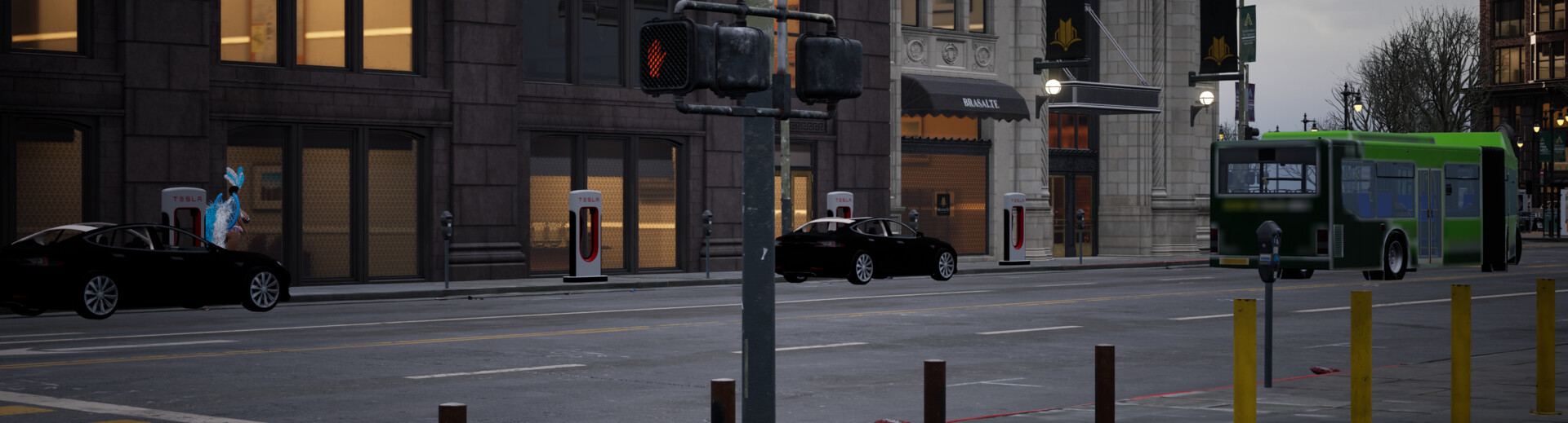 ArtStation - City Life in The Celestial United Nations-Album 1