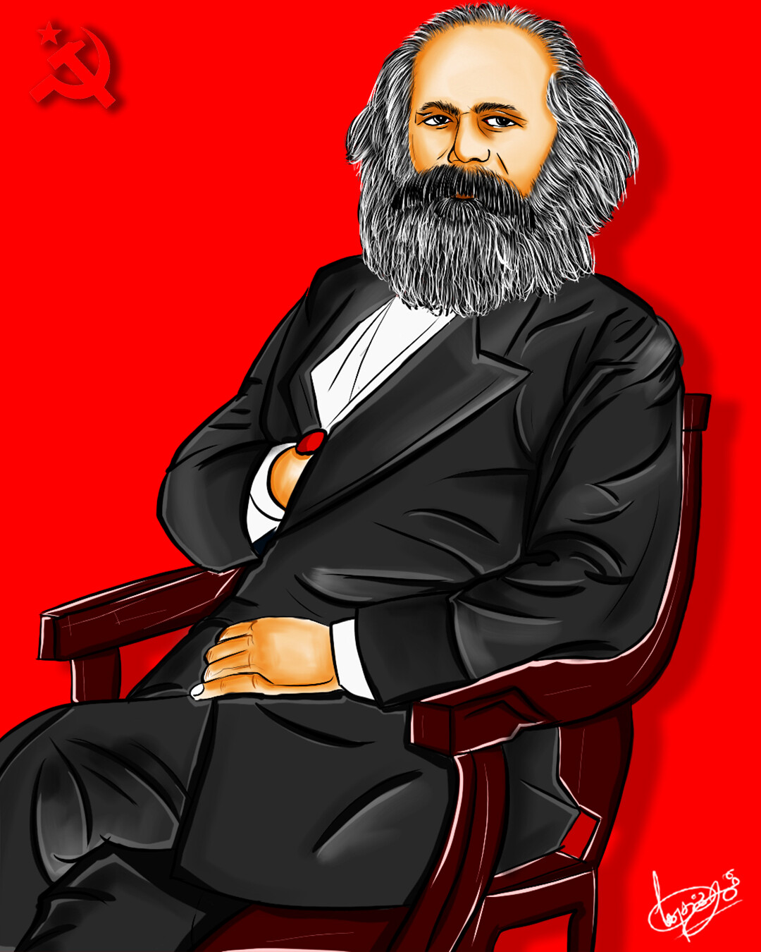 ArtStation - Sketch [ Karl Marx ]