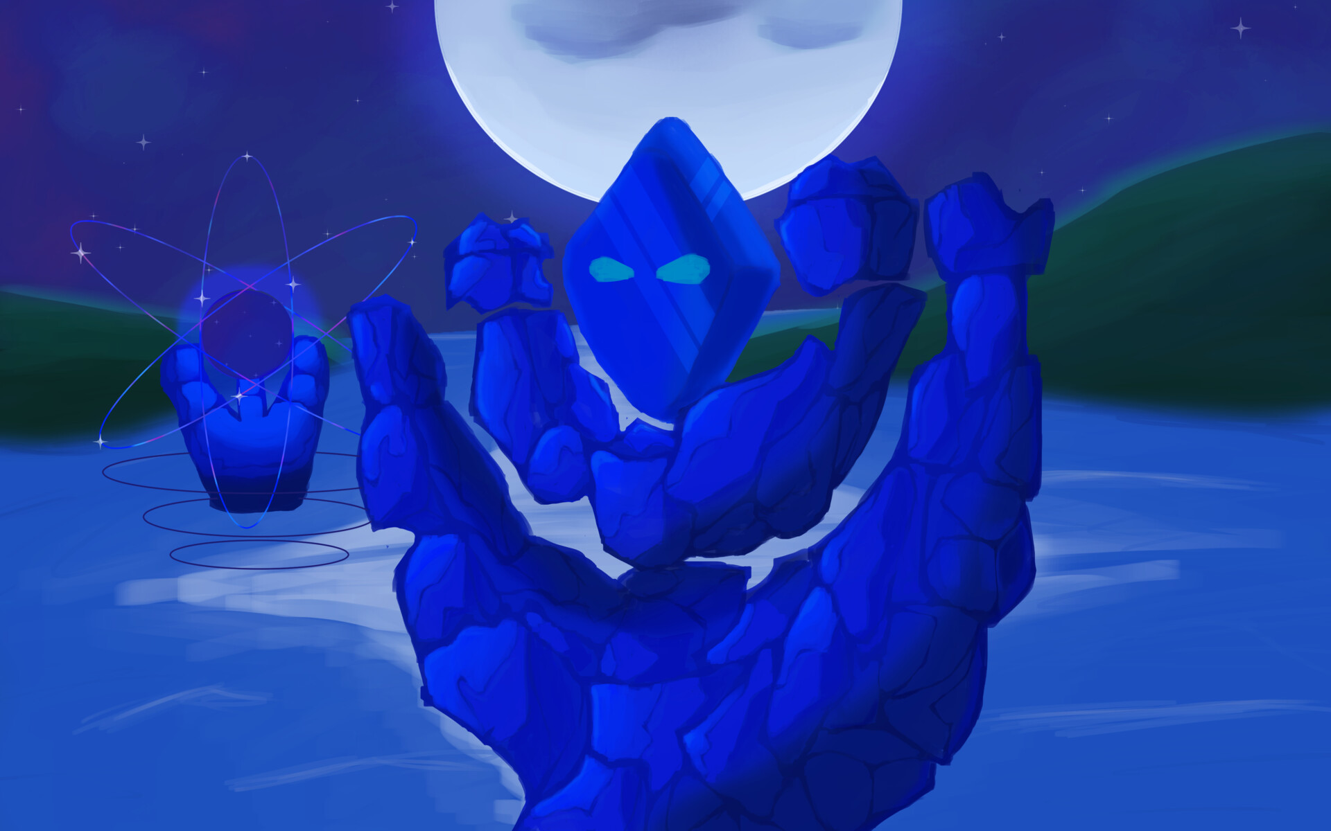 ArtStation - Galactic Golem