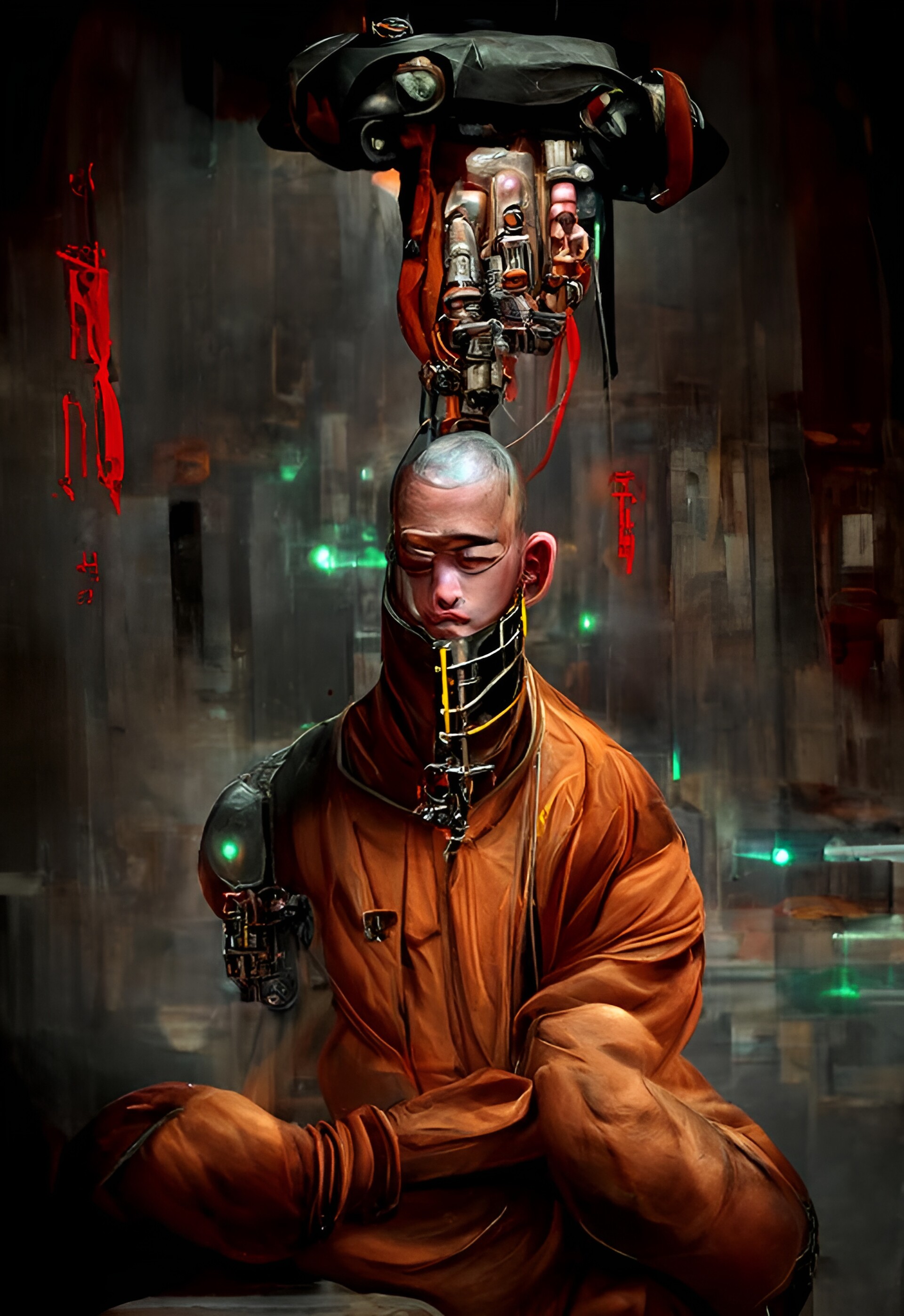 ArtStation - CYBERMONK 5.0