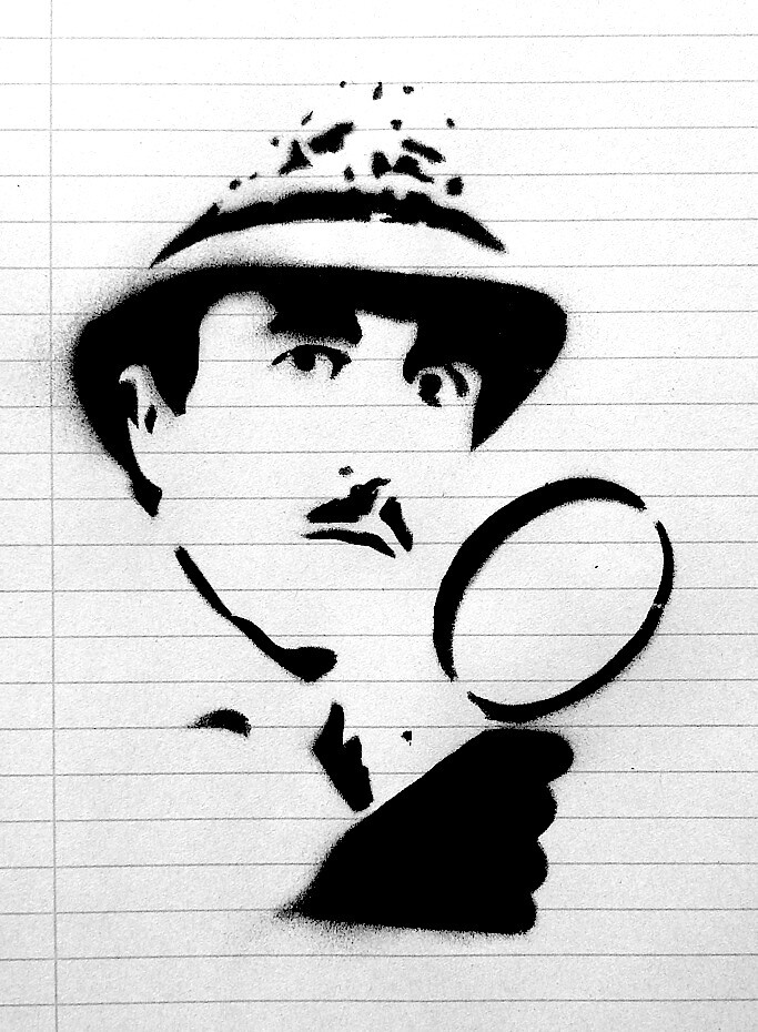 ArtStation - Stencil portrait