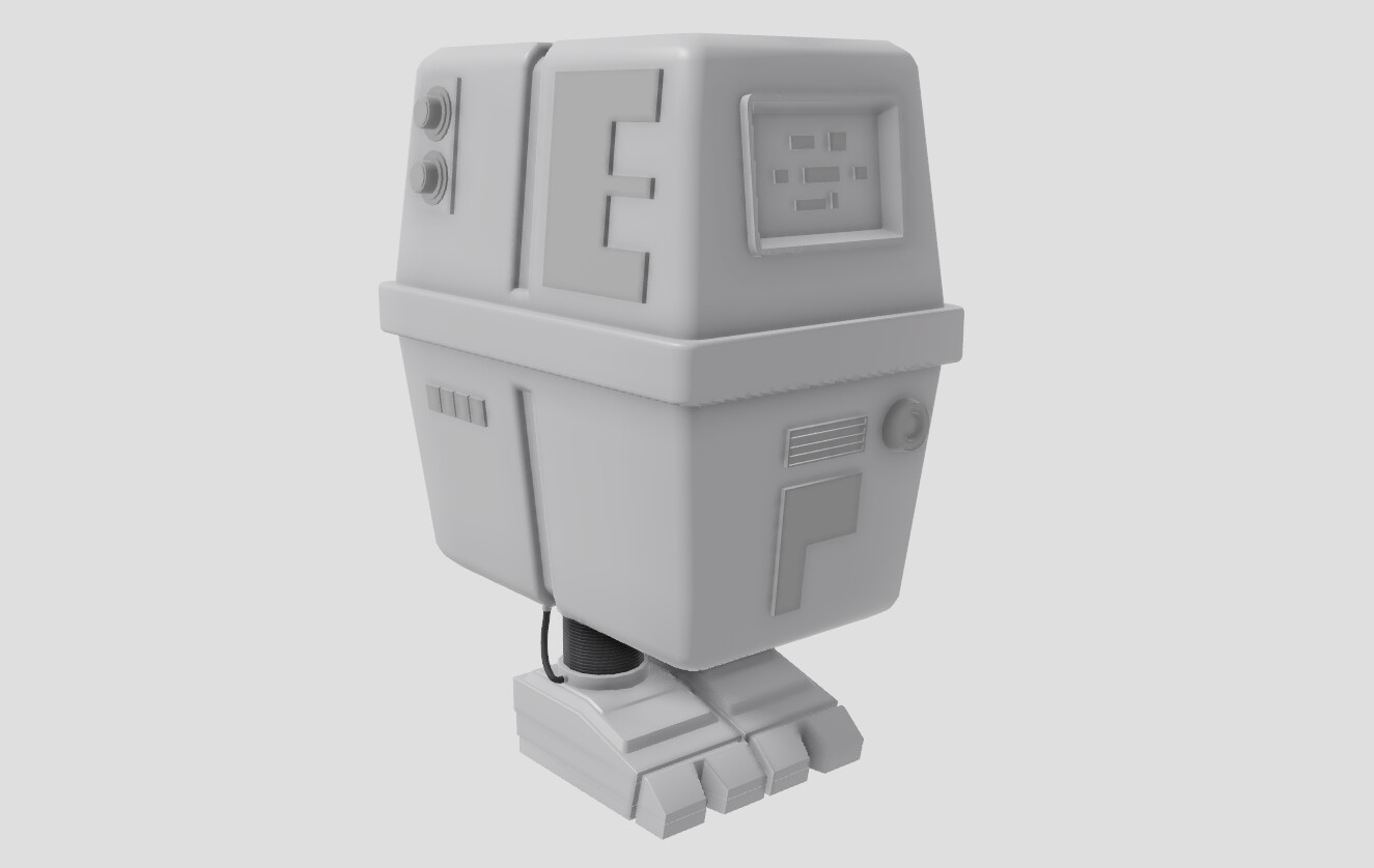 Carth Antilles - Blender - FX-7 Medical Assistant Droid & GNK-Series ...