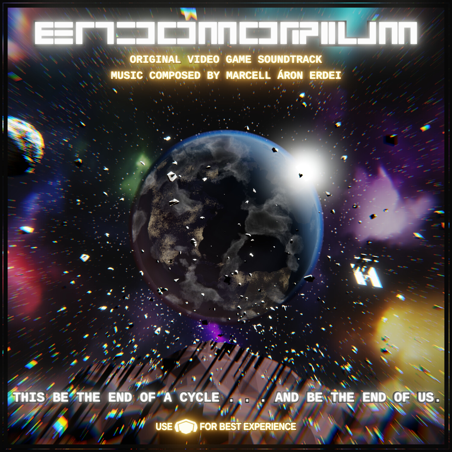 ArtStation - Soundtrack cover design for Endomorium