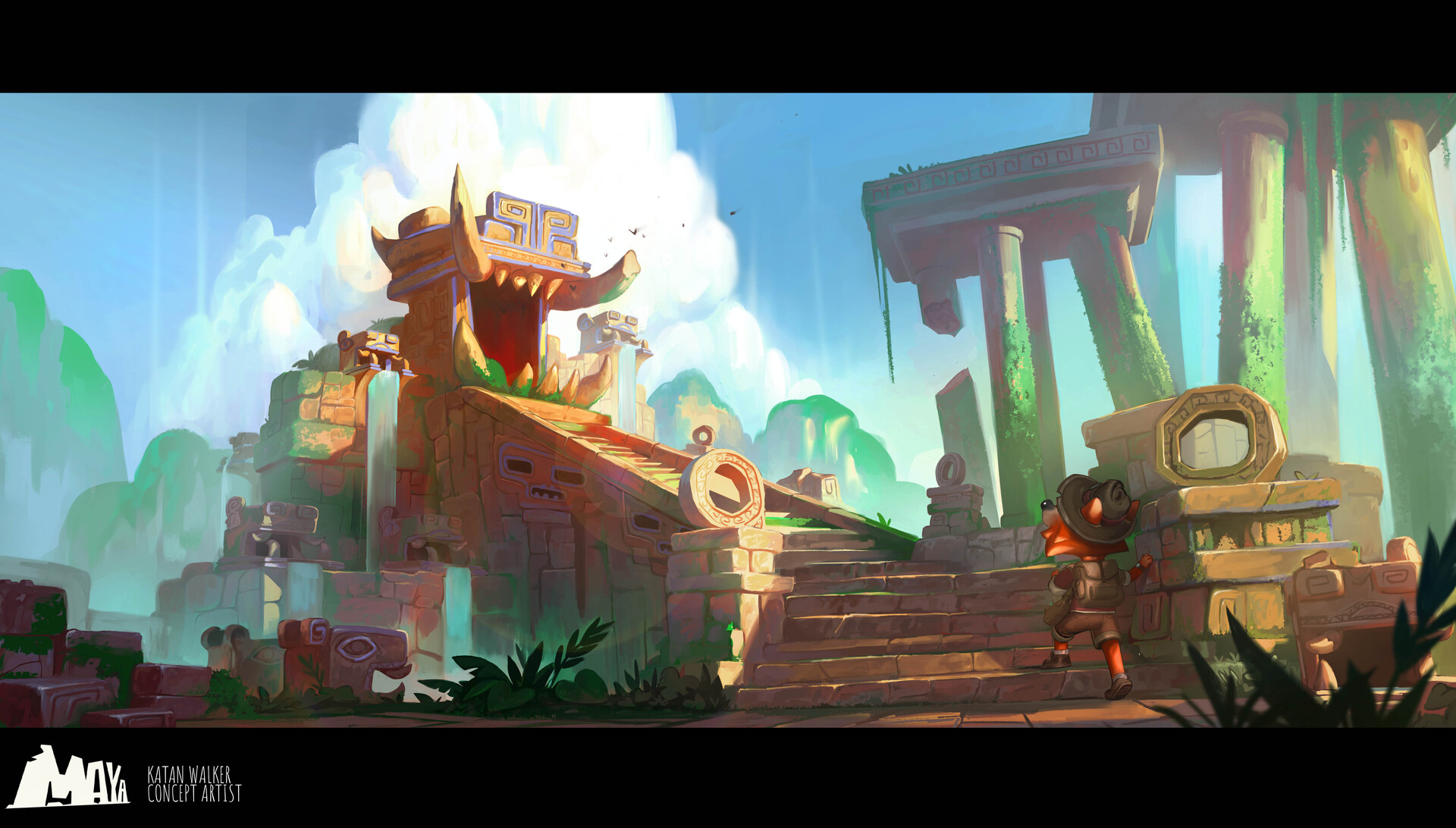 ArtStation - MAYA THE JACOB ADVENTURE