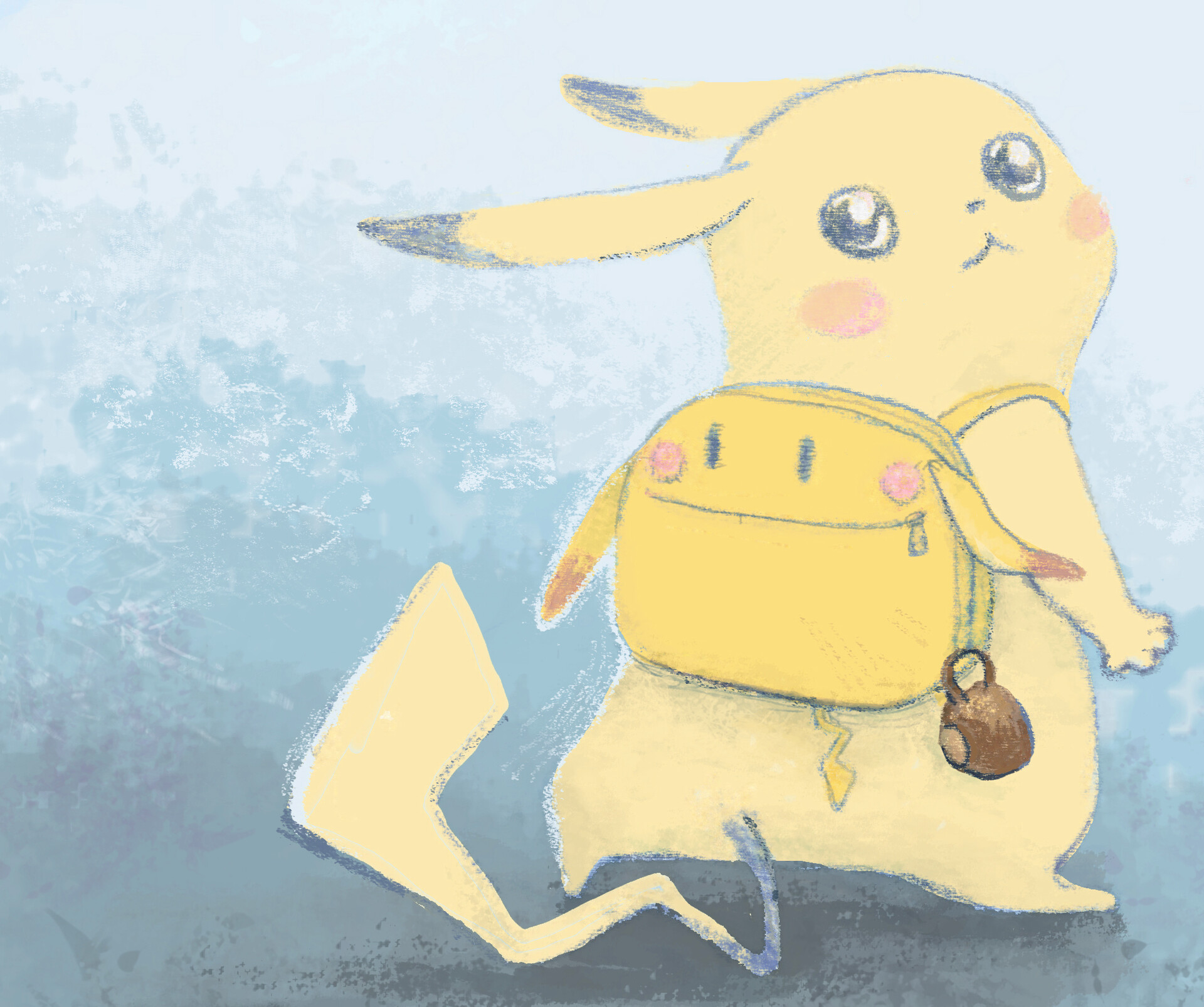ArtStation - pikachu with pikachu
