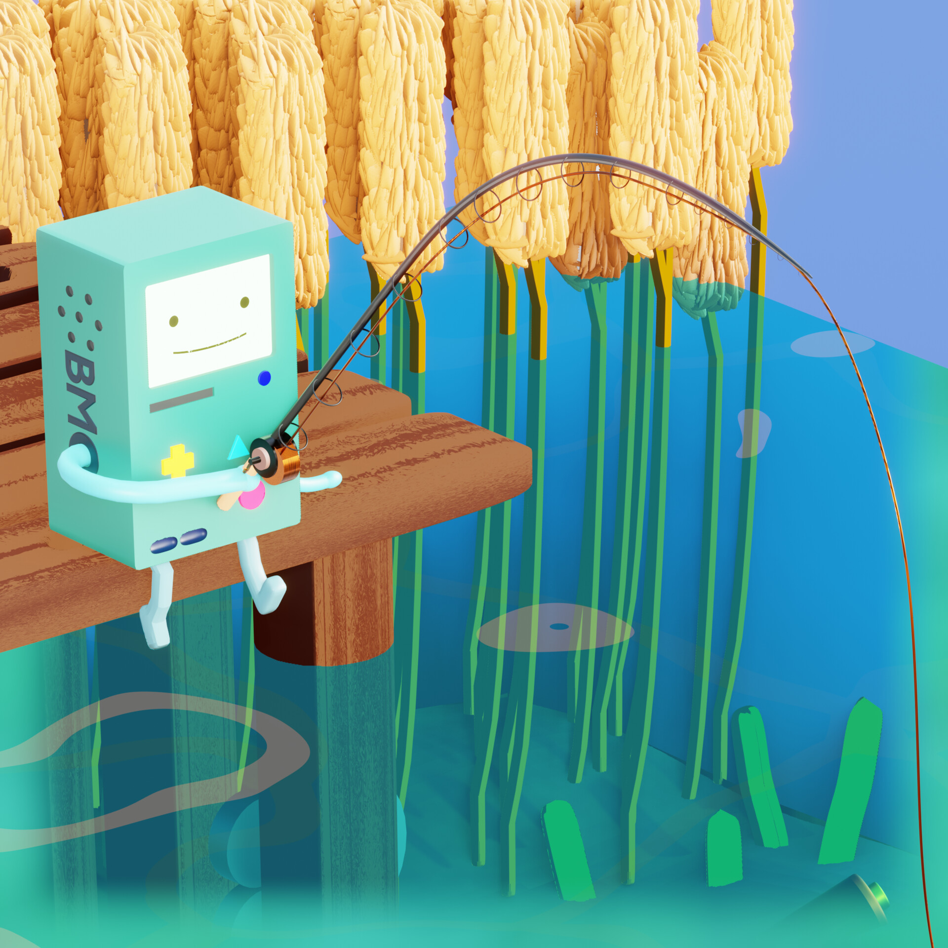 ArtStation - BMO - Adventure Time v2