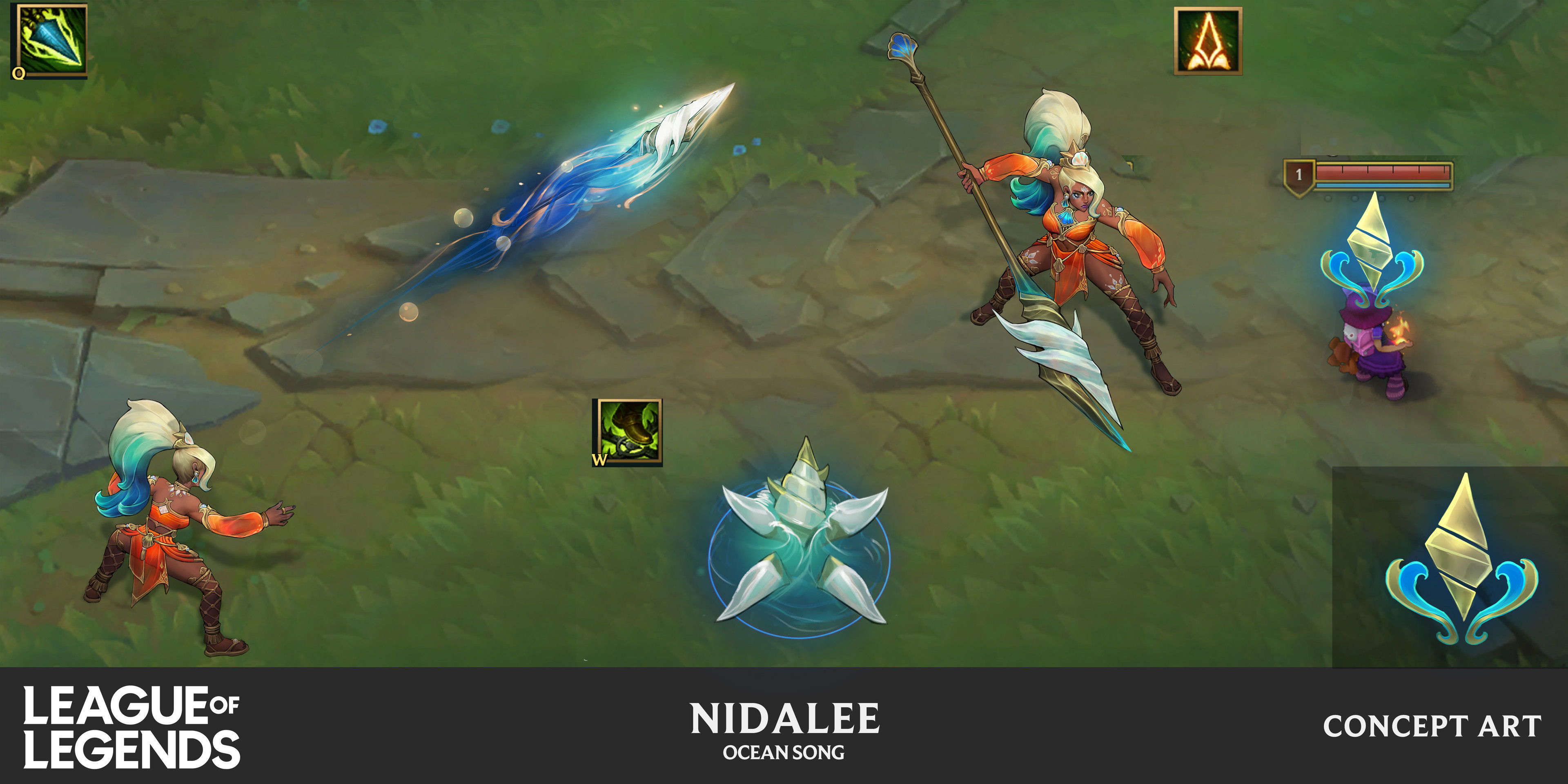 Nidalee Skins In Game