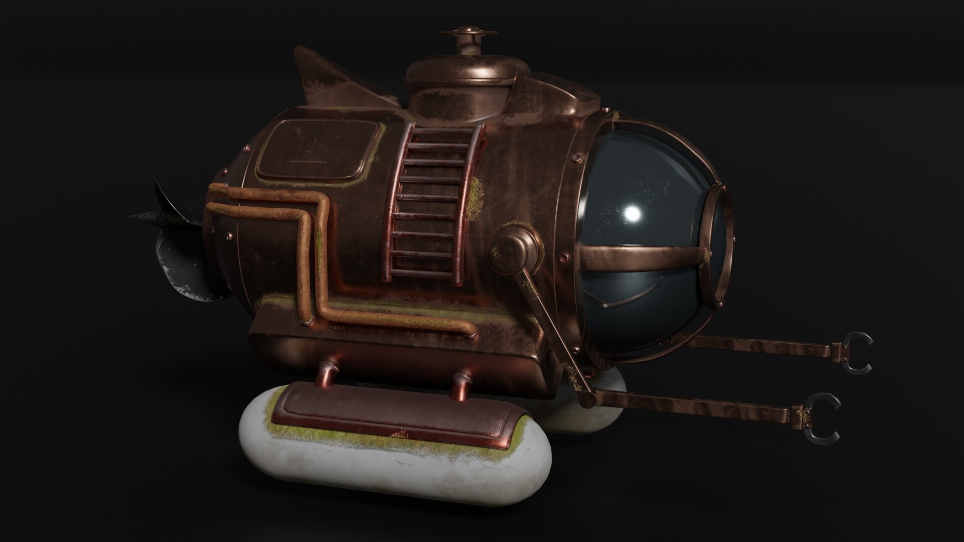 ArtStation - Steampunk Submarine