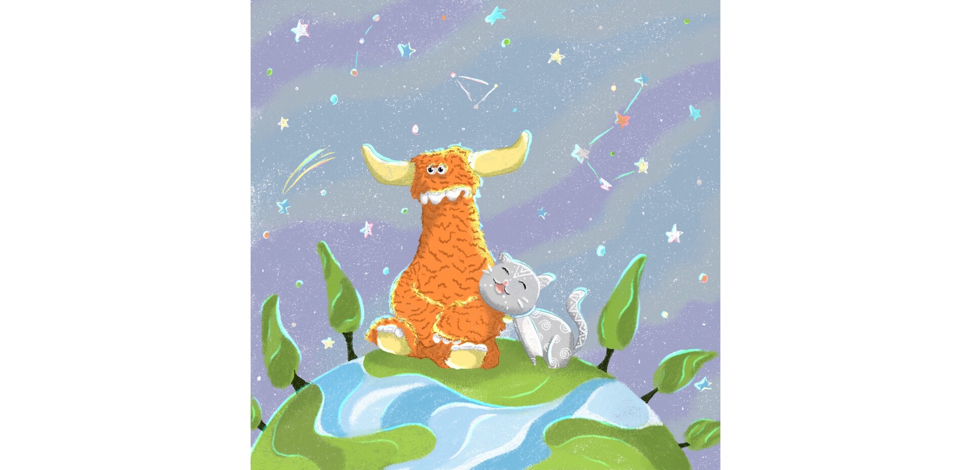 ArtStation - Space friendship