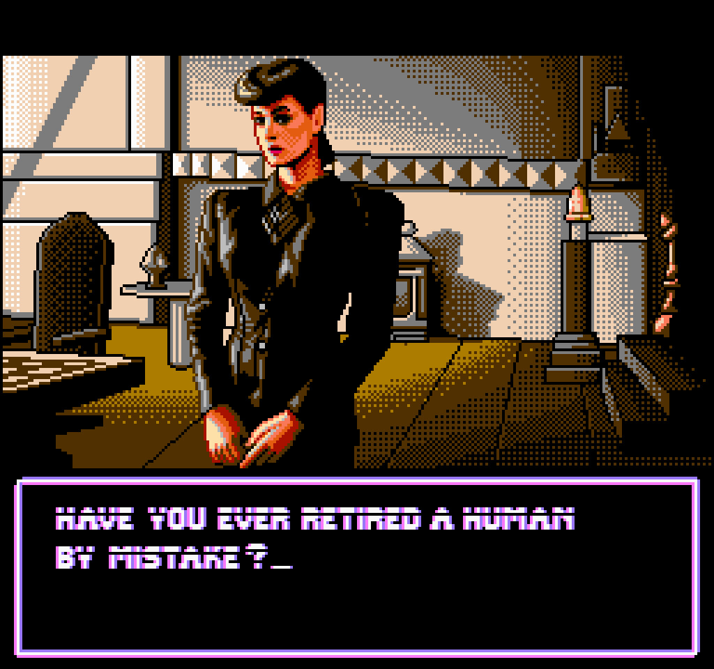 ArtStation - Rachel - Blade Runner scene