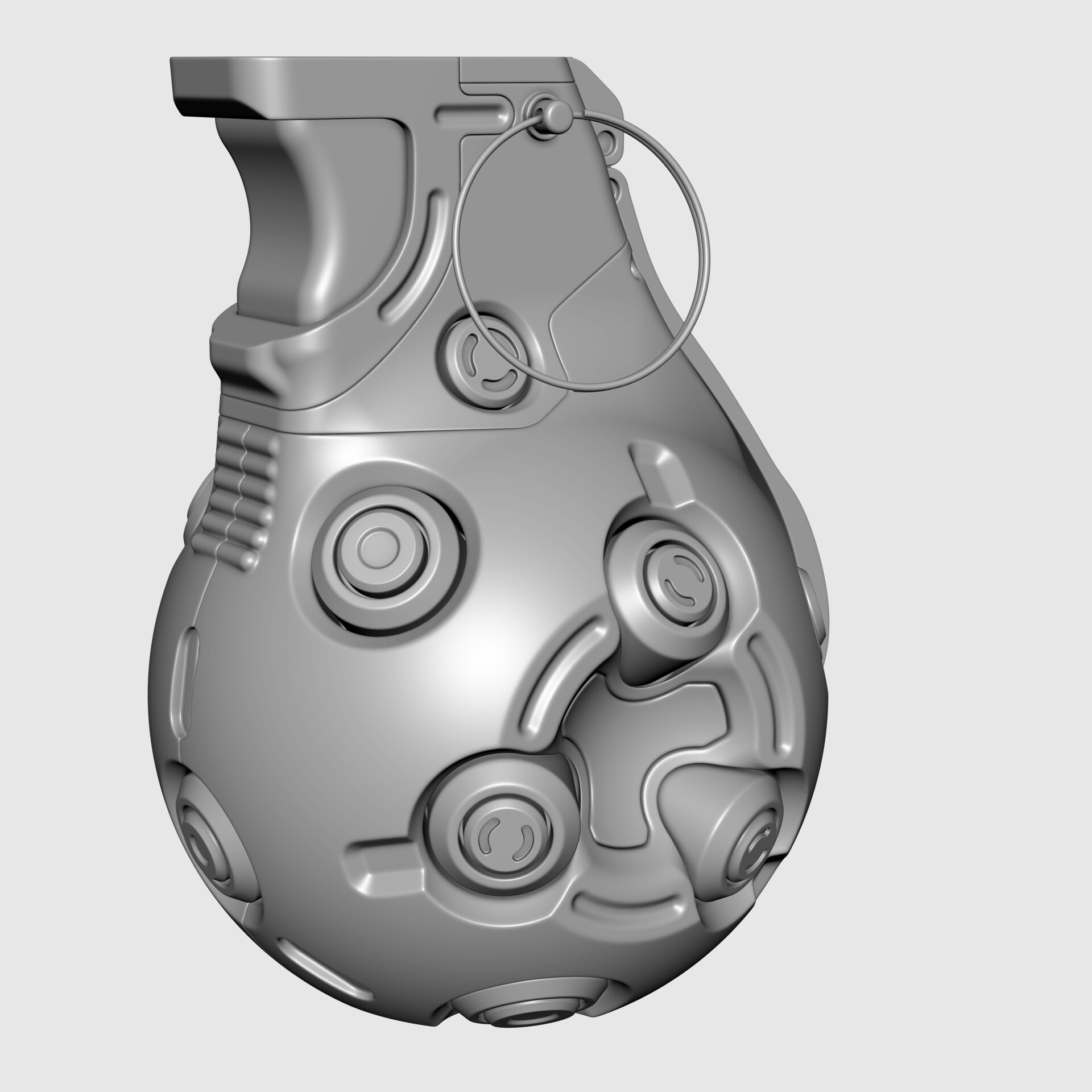 ArtStation - HE Grenade Fanart (WIP)