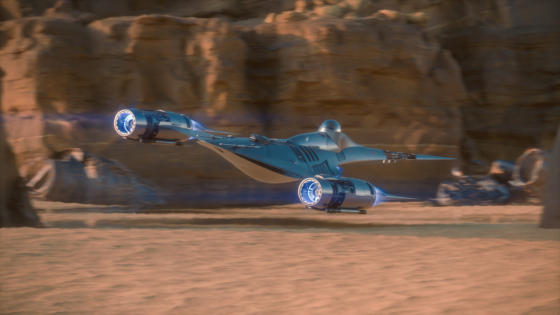 Digital Shipyard - Mandalorian N1 Naboo starfighter Star Wars