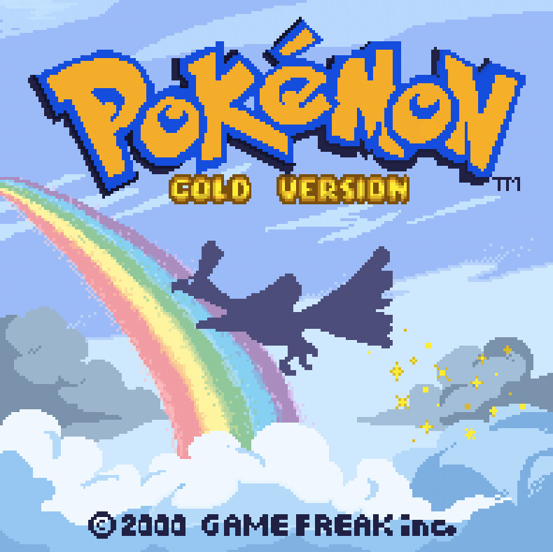 ArtStation - Pokémon Gold ~ Pixel art