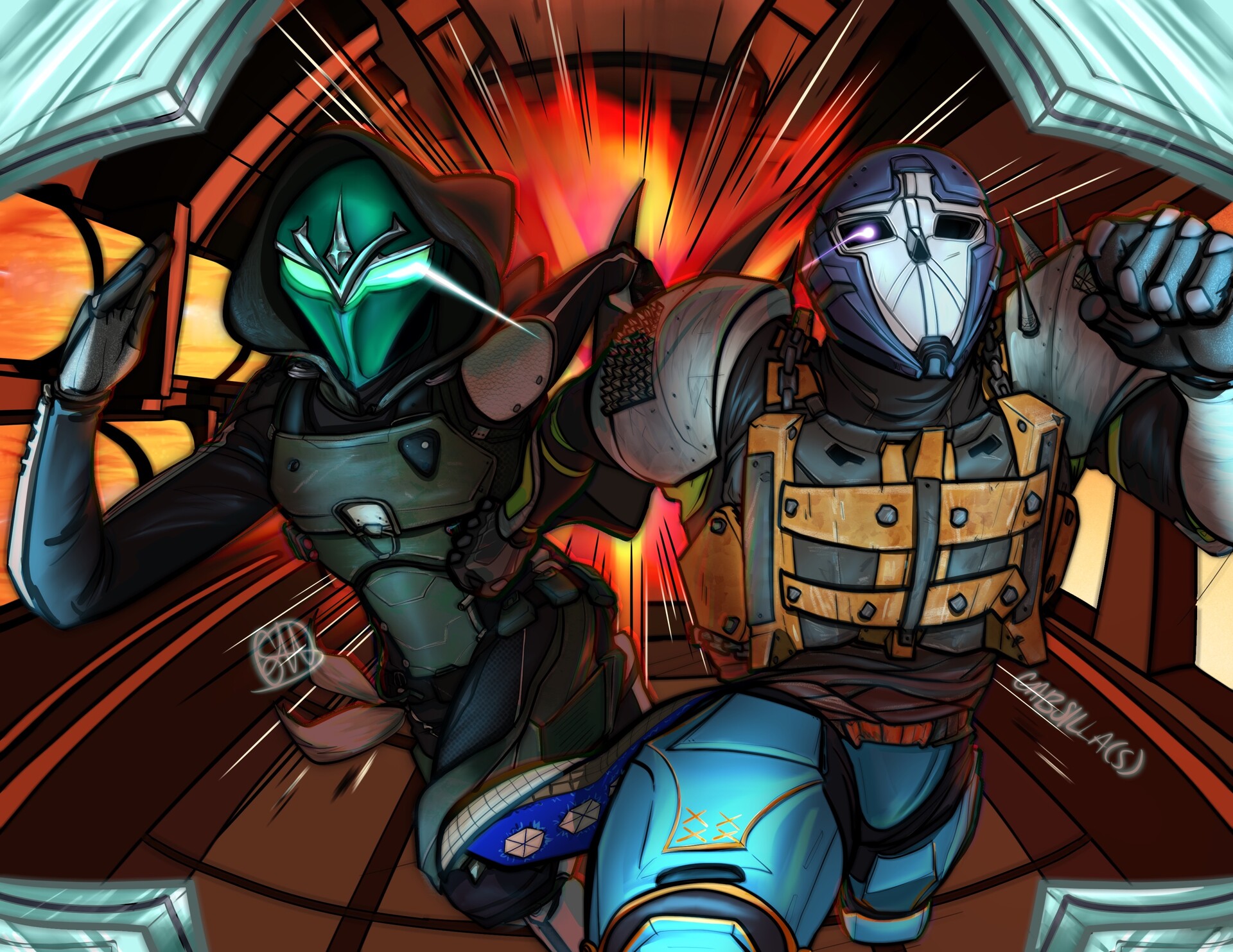 ArtStation - DESTINY 2 COMMISSION