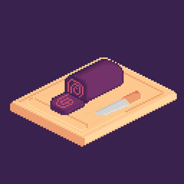 ArtStation - Roll Cake - Pixel