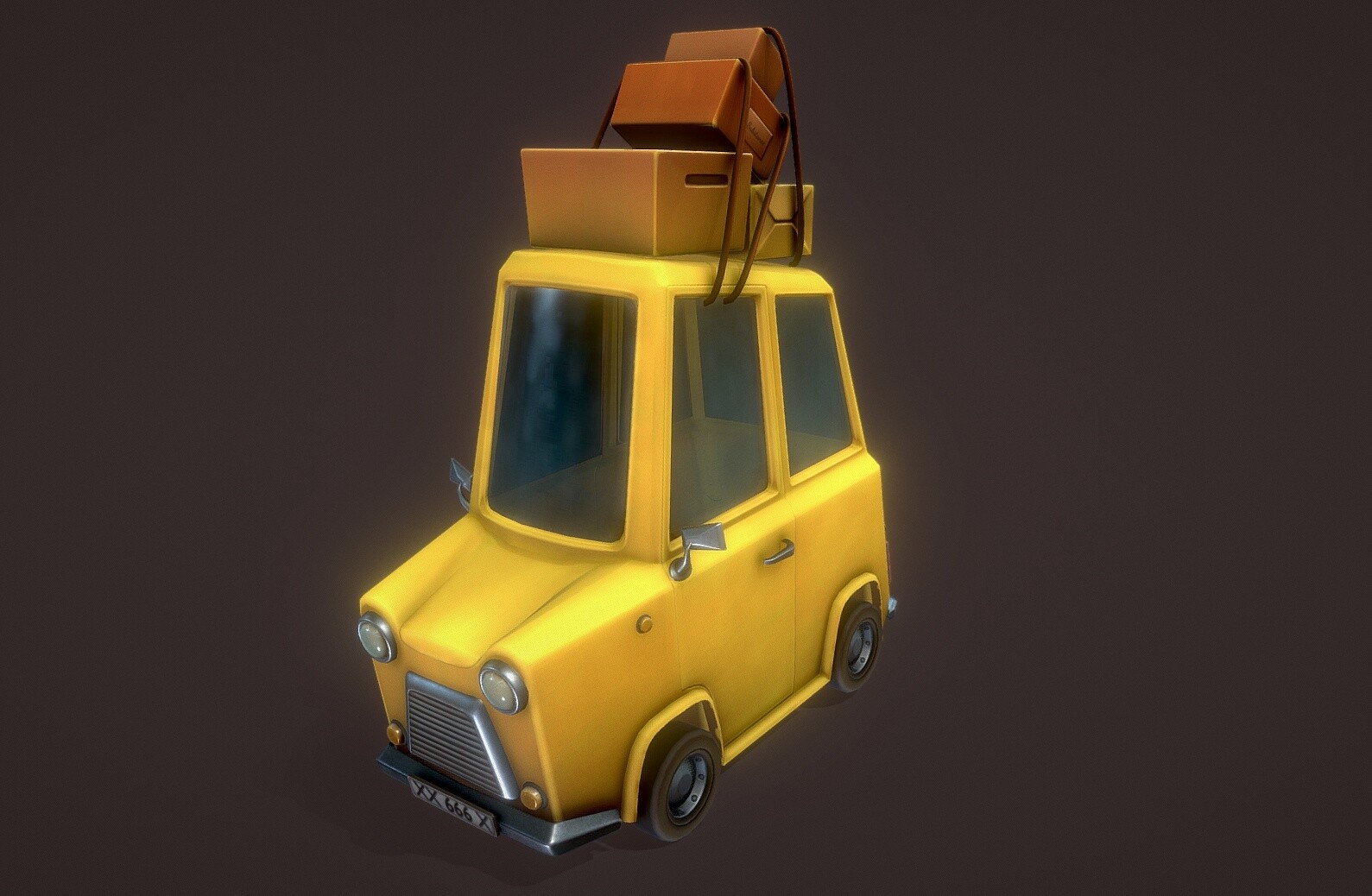 ArtStation - Cartoon Car