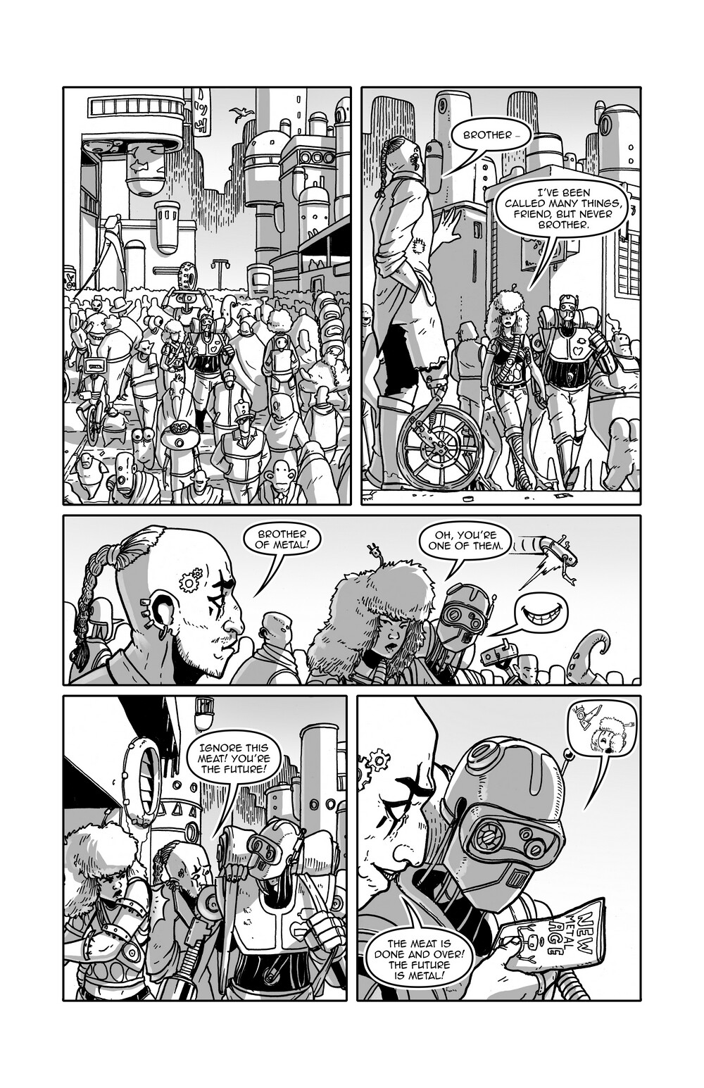 ArtStation - Die Bold Comics