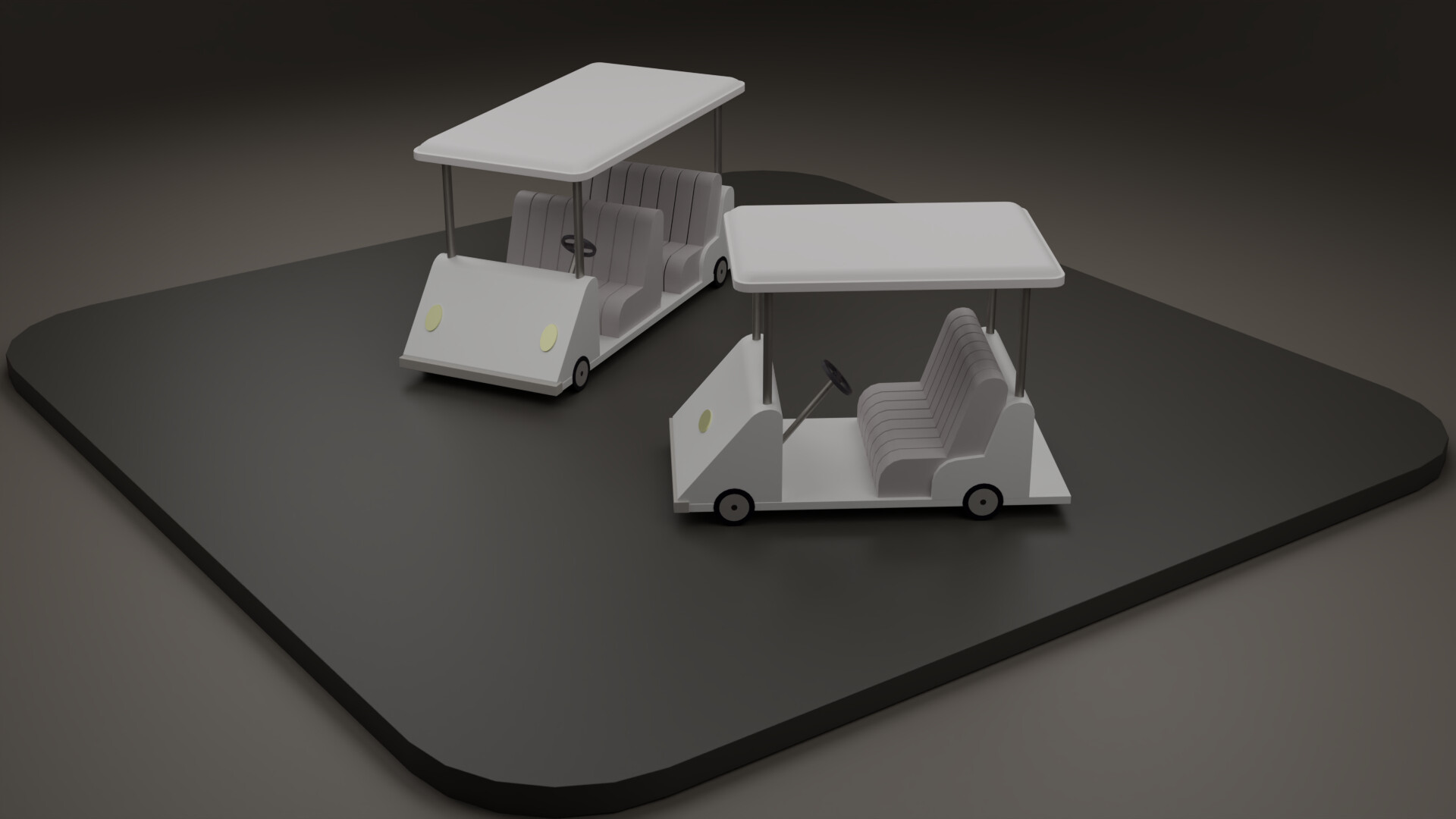 ArtStation - Regular Show Golf Cart