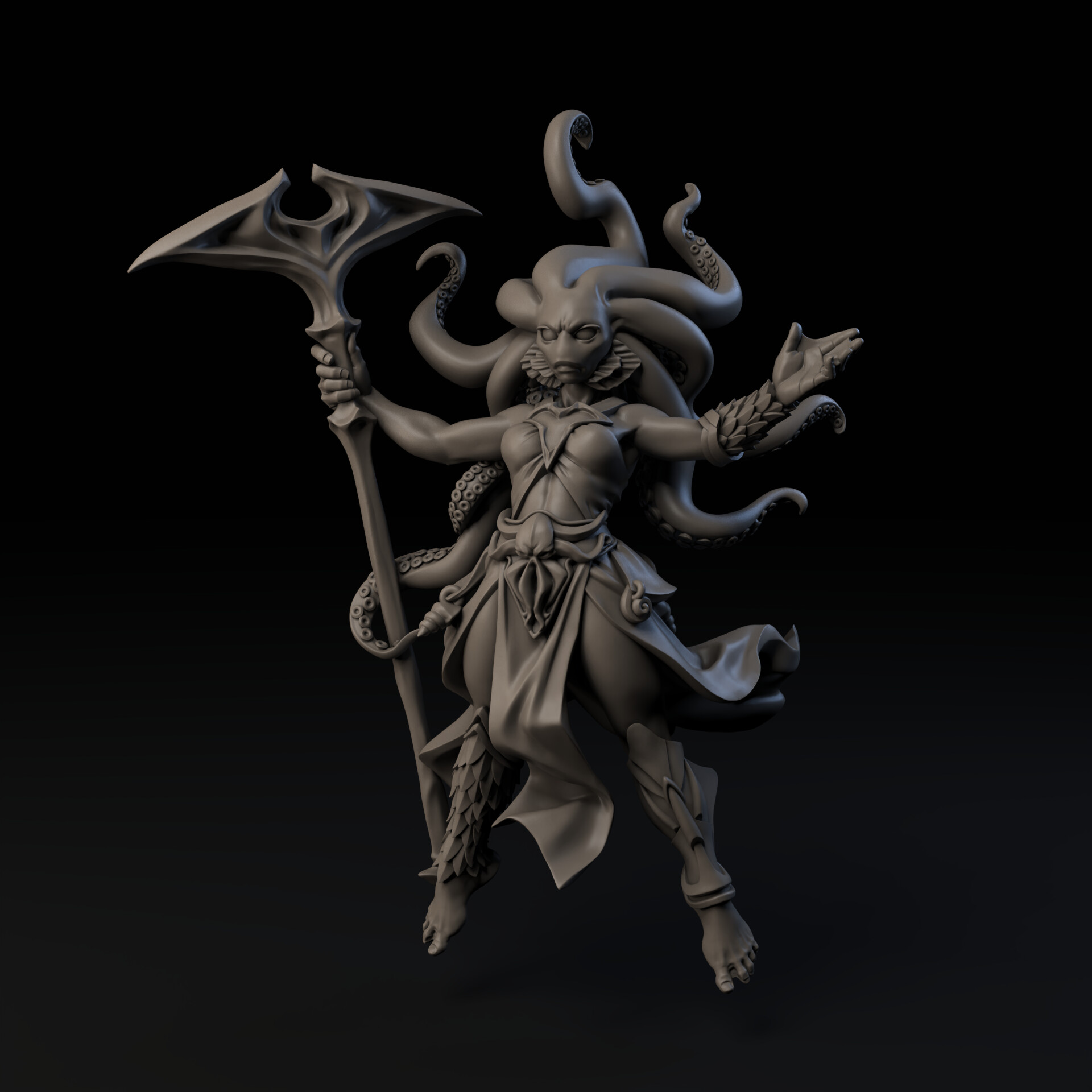 ArtStation - Octopus mage