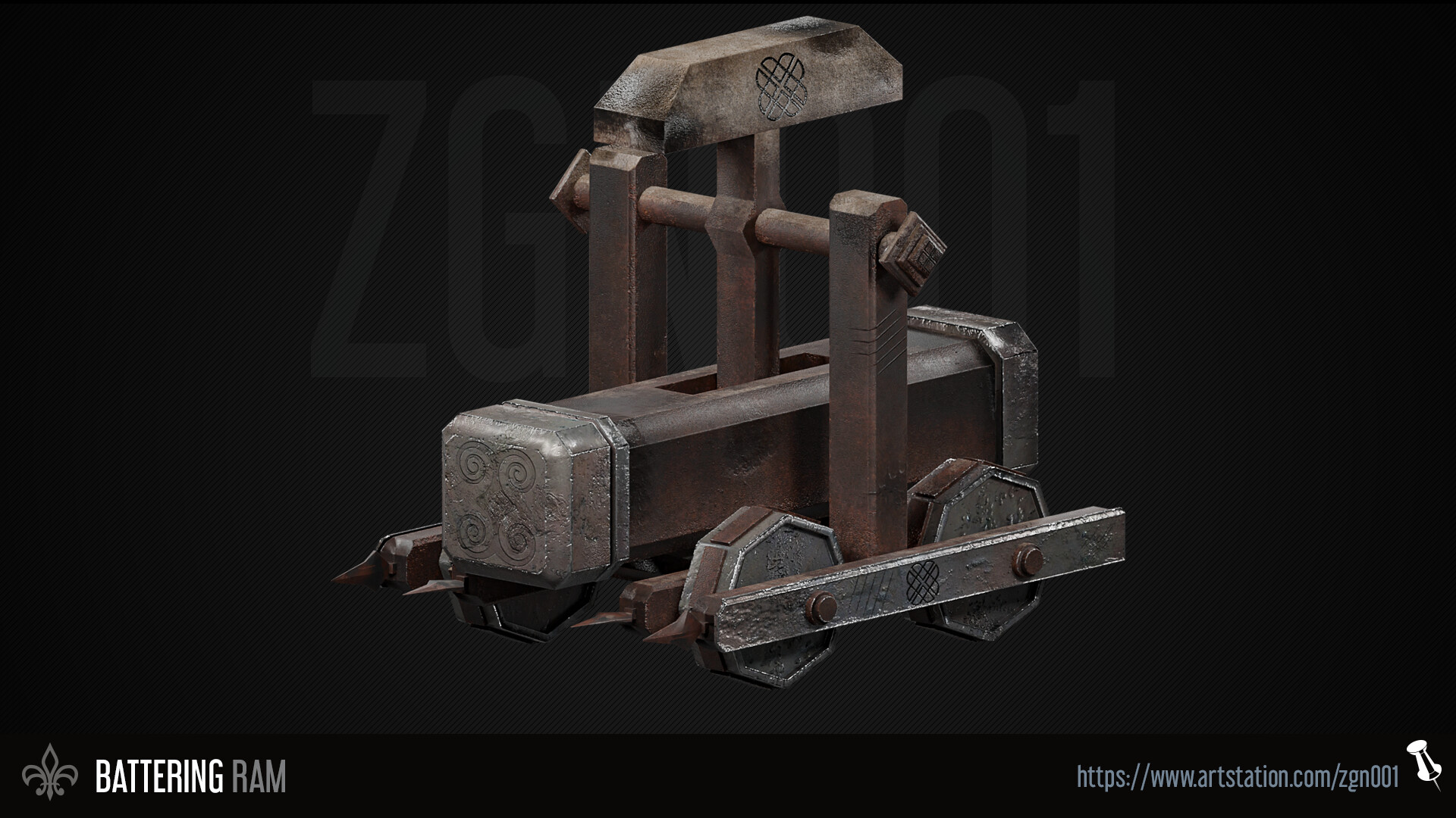 ArtStation - Stylized Battering Ram