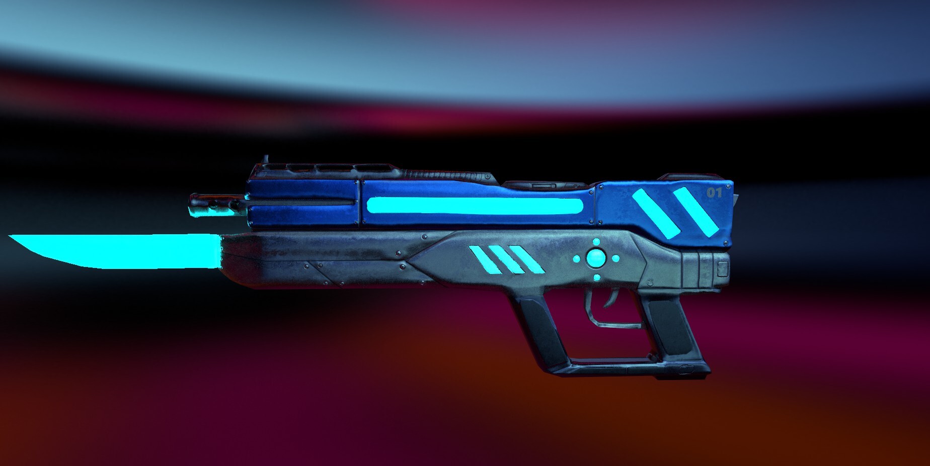 ArtStation - prop arma futurista