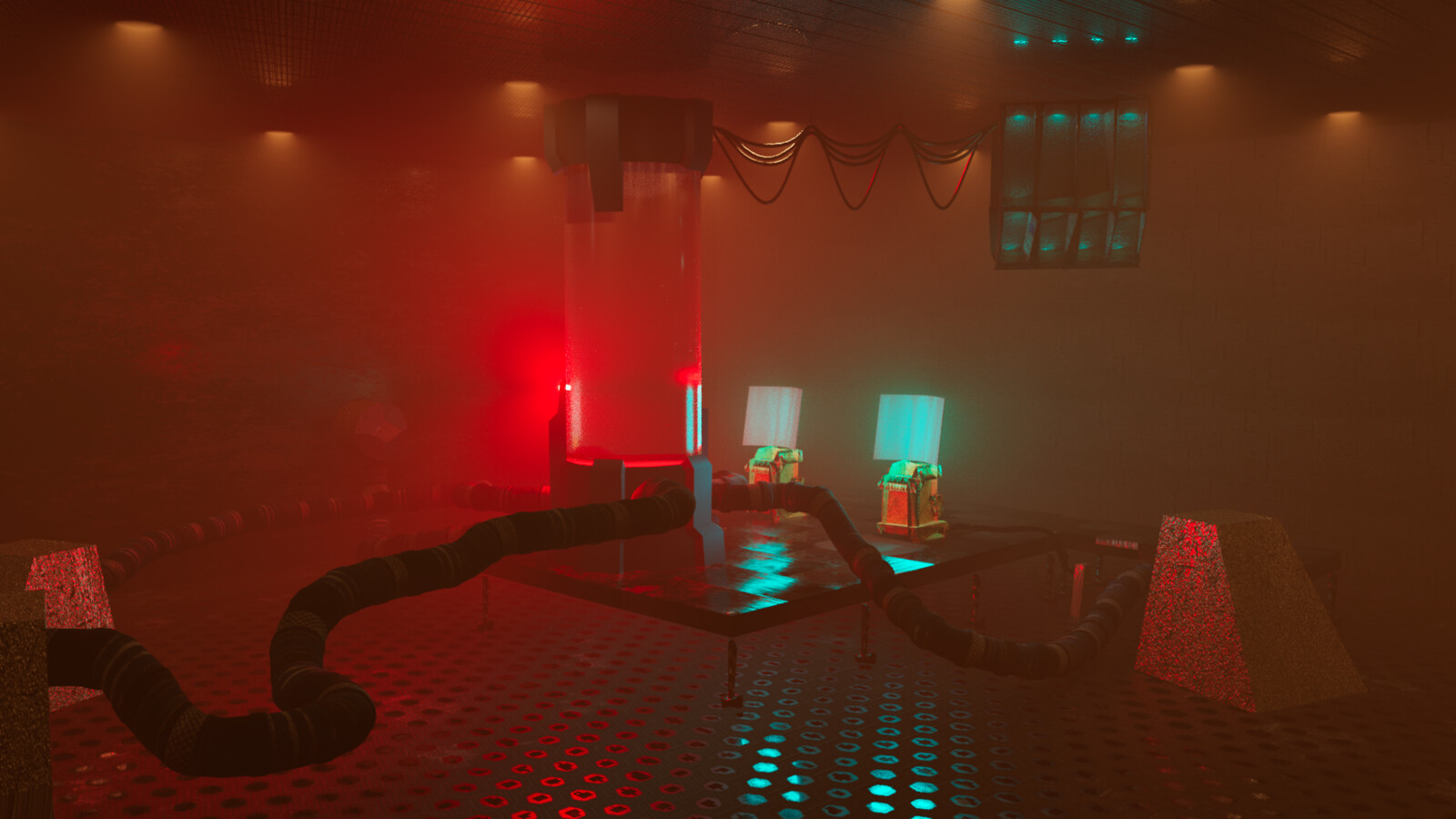 Kiyoshi Perkins - Makeshift Science Lab Environment