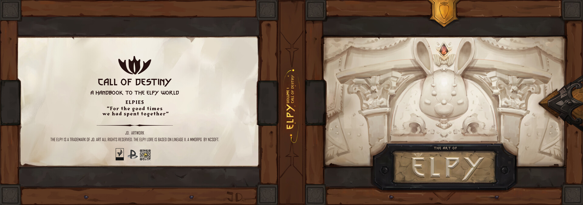 ArtStation - Elpy Book Cover